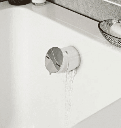 Freeflow Bath Overflow Filling Valve with Combined Waste