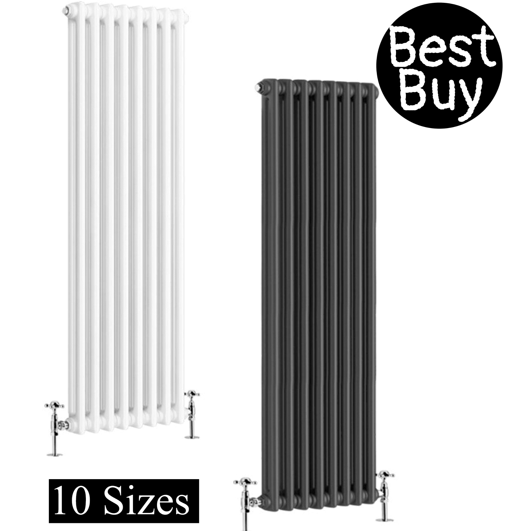 Kolumn / Upton Traditional Double Column Vertical Radiators