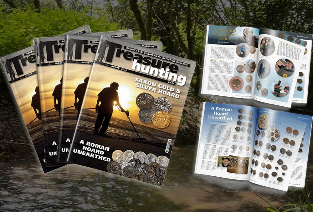 August Issue of Treasure Hunting Magazine OUT NOW!