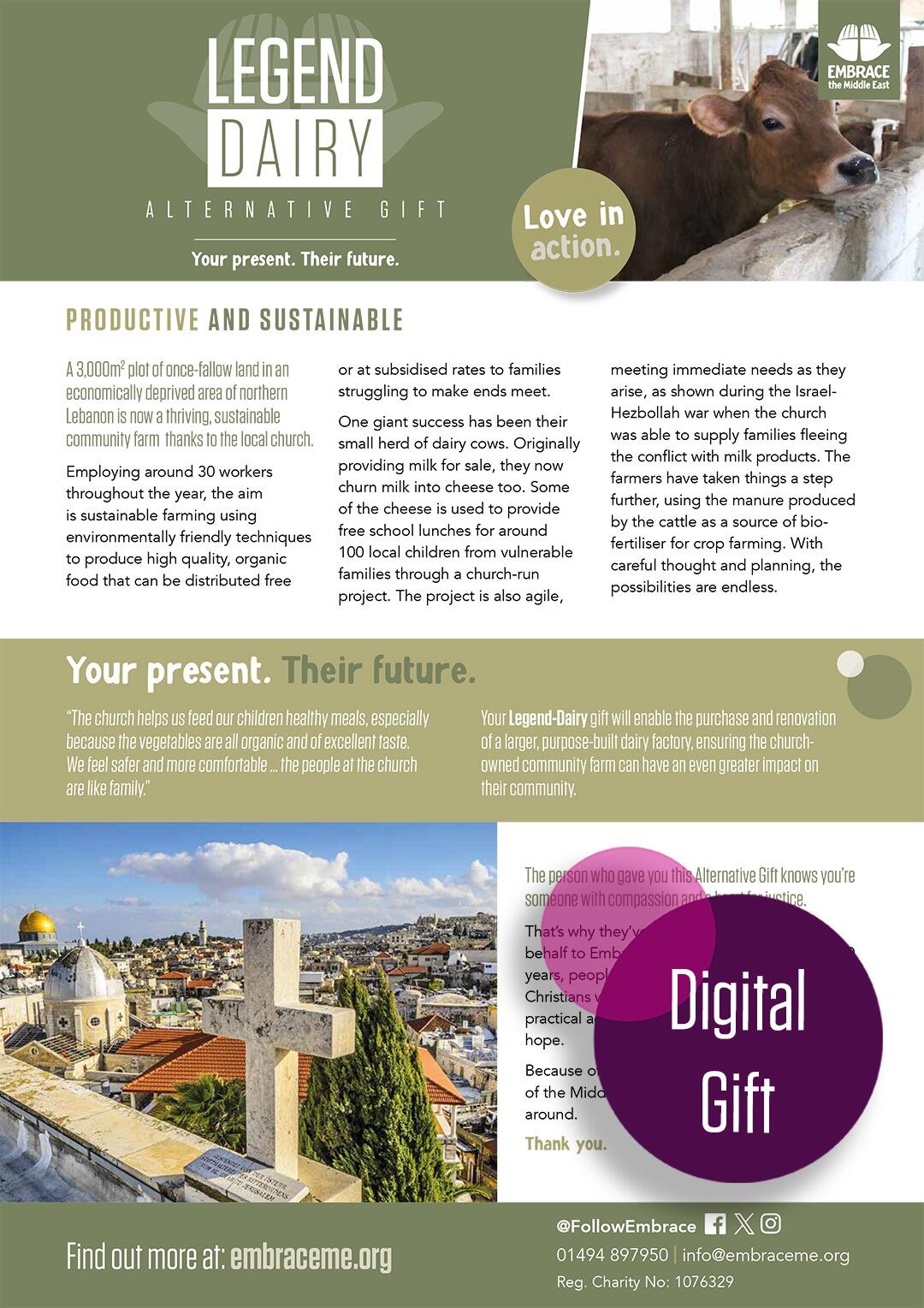 Alternative Gift - Legend-Dairy - Digital gift