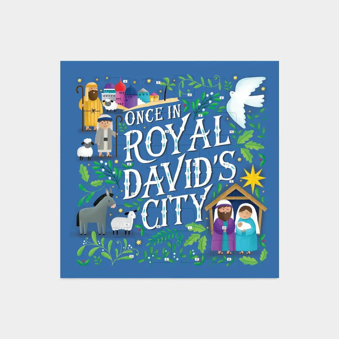 Charity Advent Calendars | Once in Royal David's City Advent Card