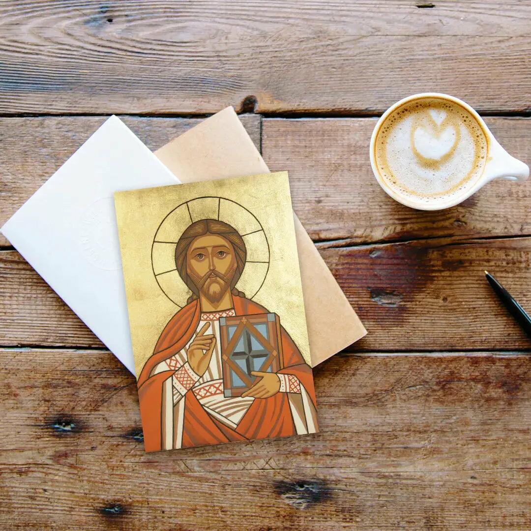 Religious Easter Cards | Icon of Christ (Pack of 5)