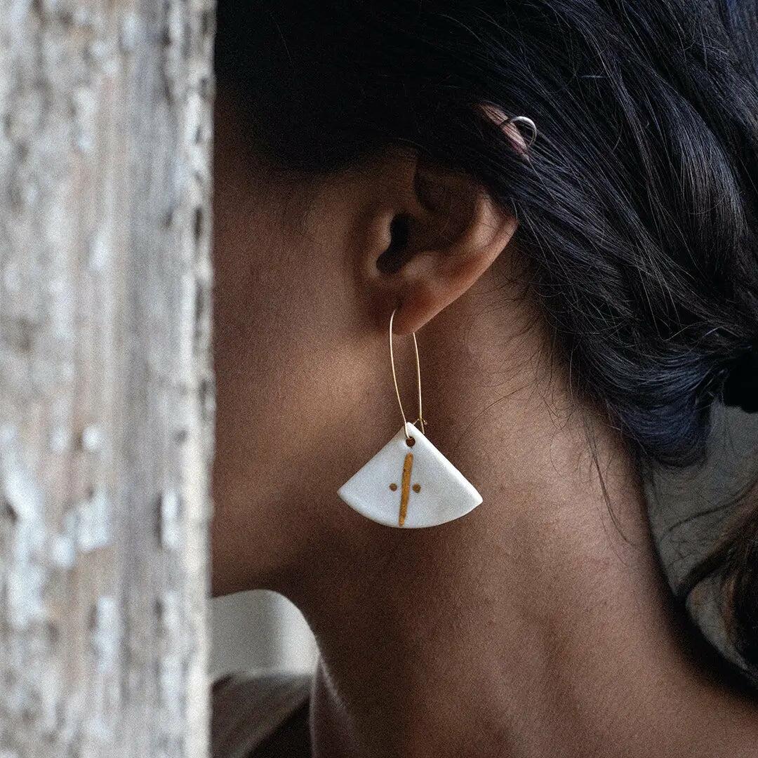 Charity Accessories | Palestinian Porcelain Earrings