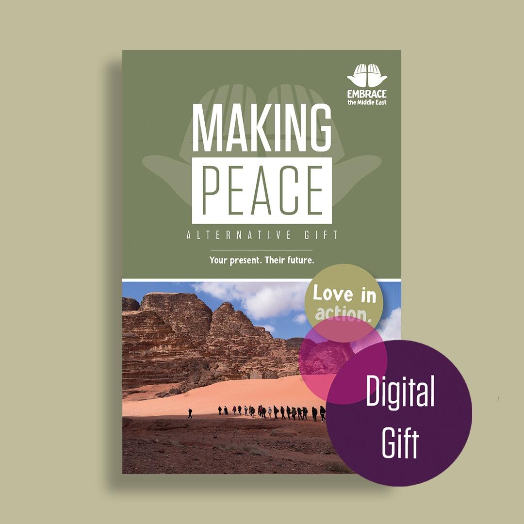 Alternative Gift - Making Peace - Digital gift
