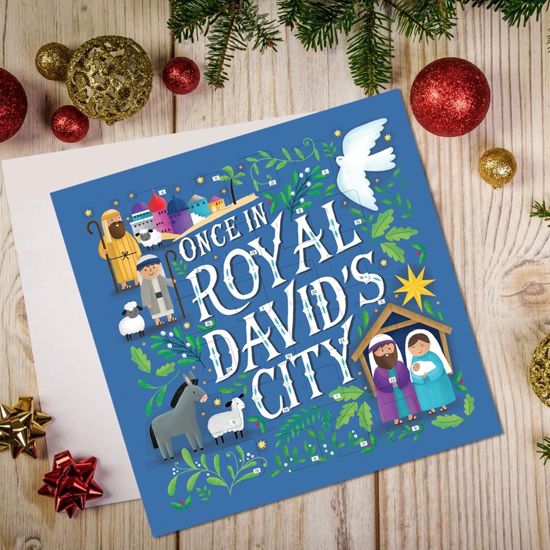 Charity Advent Calendars | Once in Royal David's City Advent Card