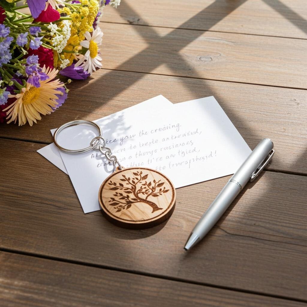 Charity Devotional | Olive Tree Keyring