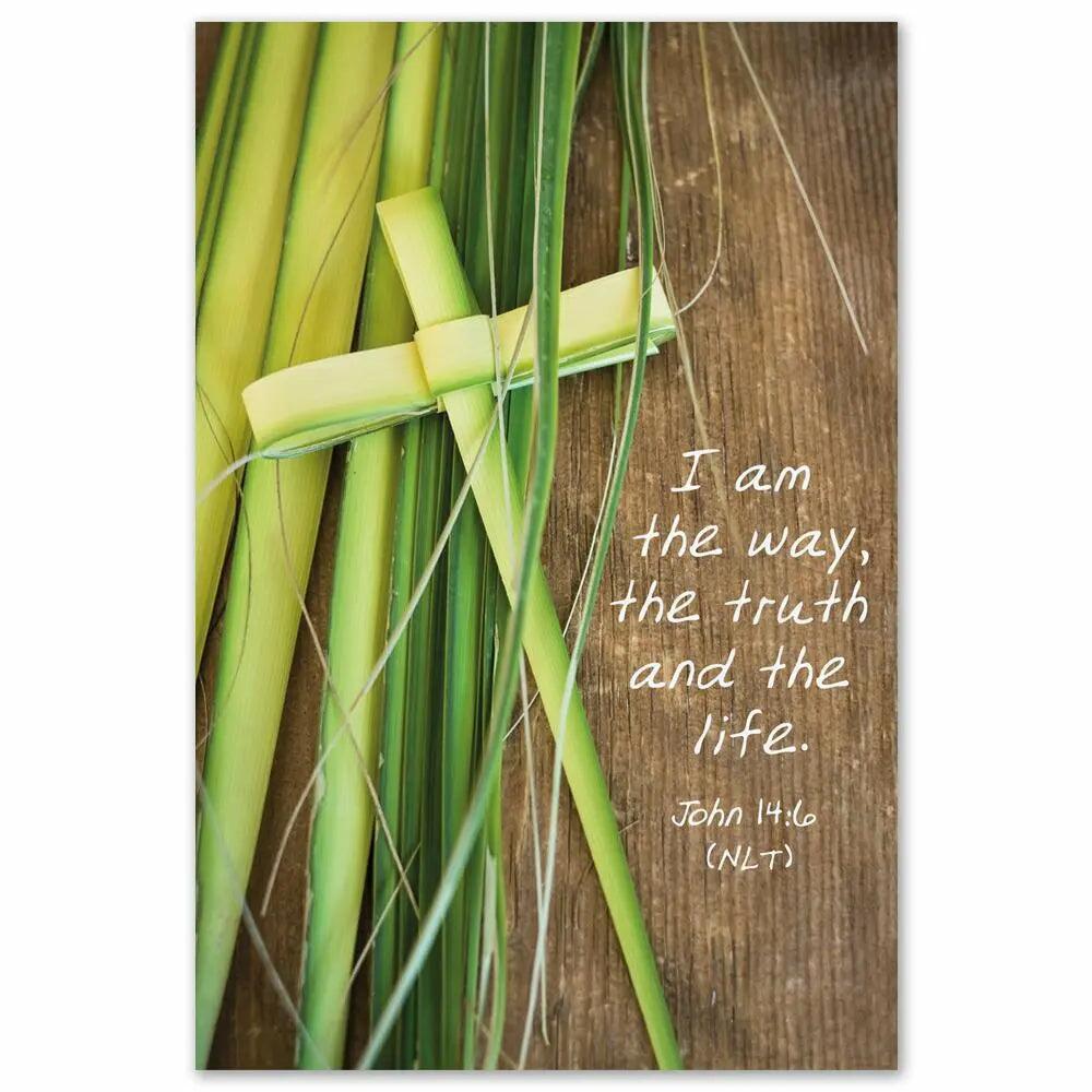 Religious Easter Cards | Palm Cross (Pack of 5) | Charity Cards