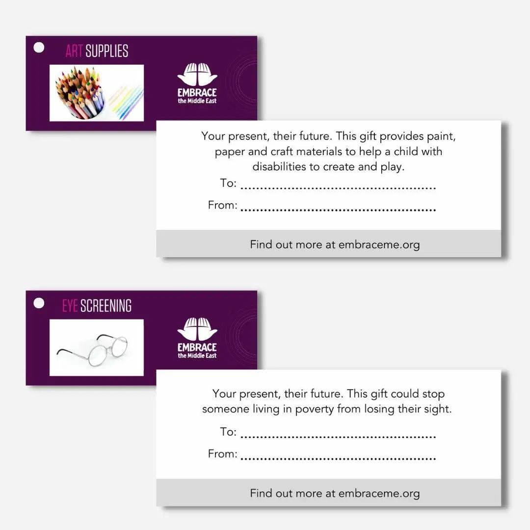 Alternative Gifts Selection Pack - Embrace the Middle East Trading