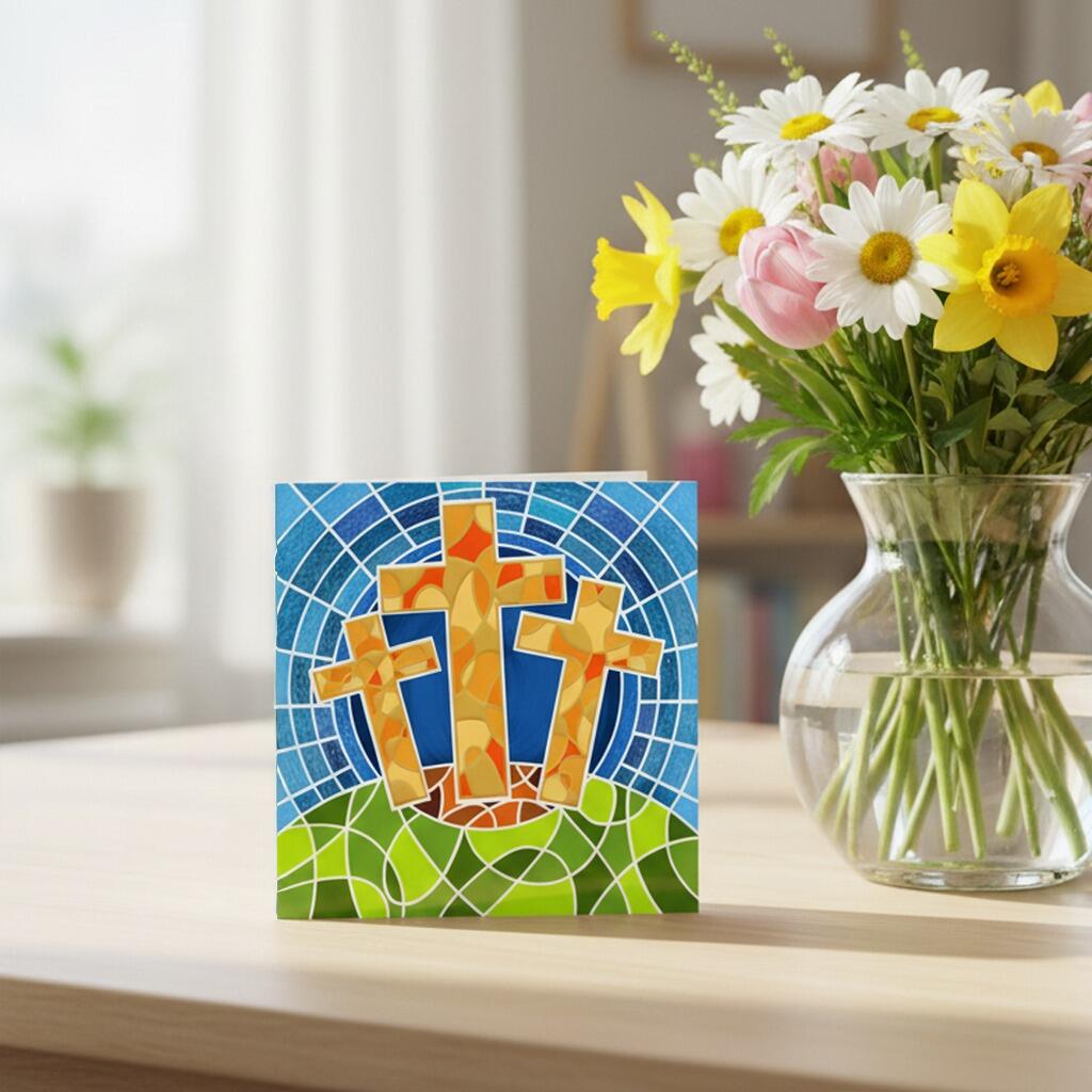 Charity Easter Cards | Three Crosses Easter Cards