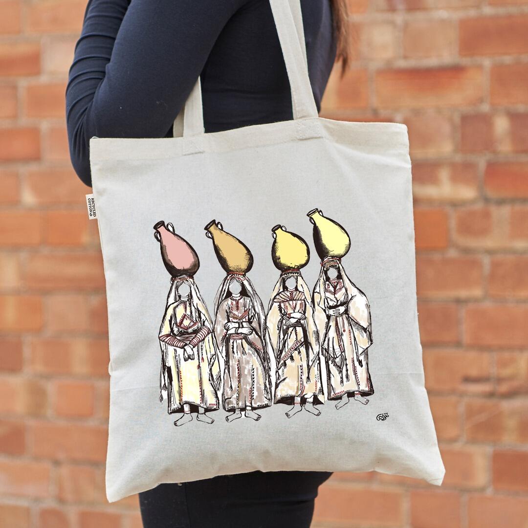 Palestinian Women Tote Bag