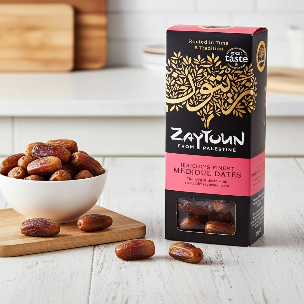 Medjoul Dates 250g - Jericho's Finest made in Palestine - Zaytoun