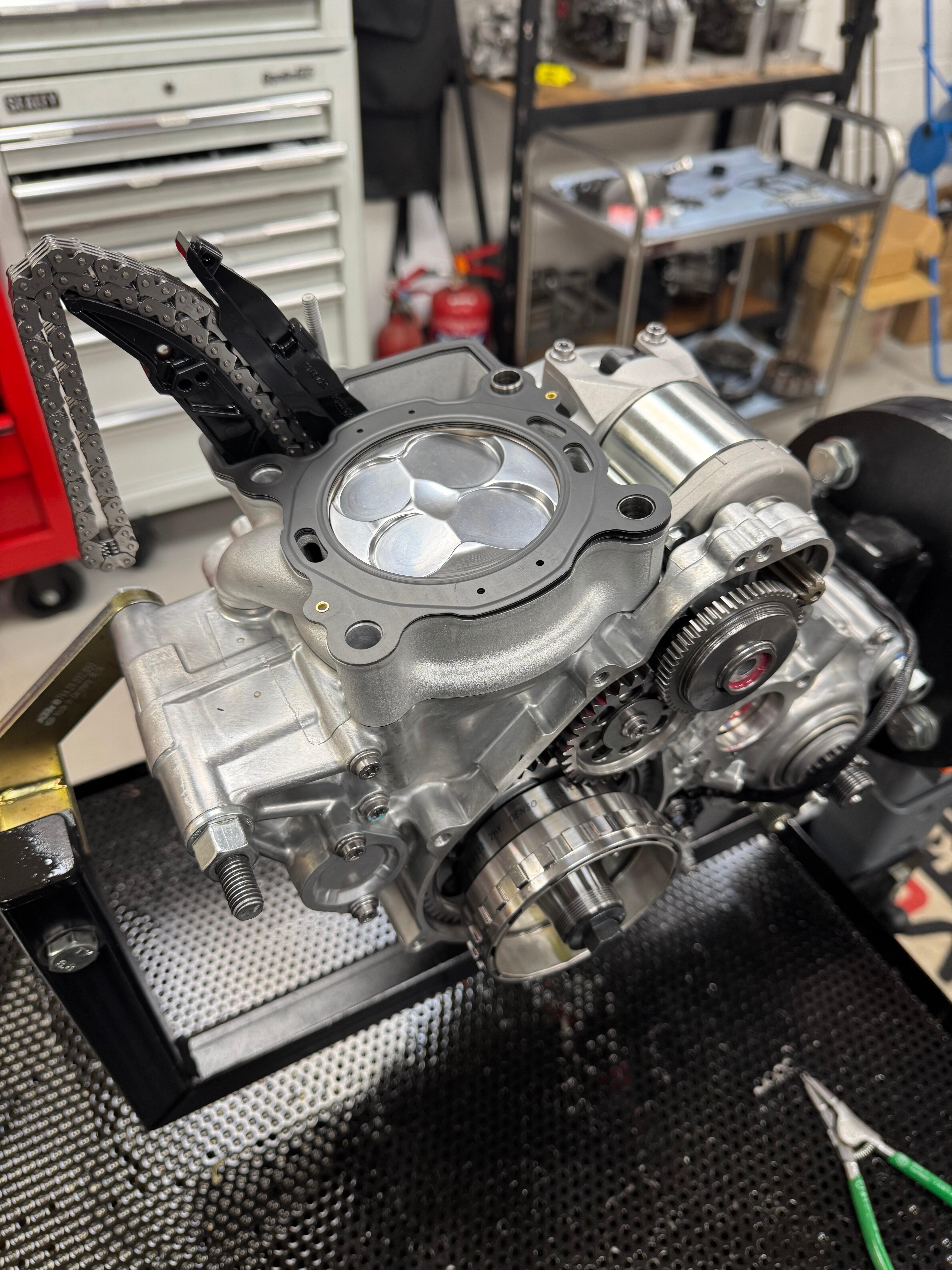 TRIUMPH TX250F GP Race Spec Motor (Fitted and Installed)