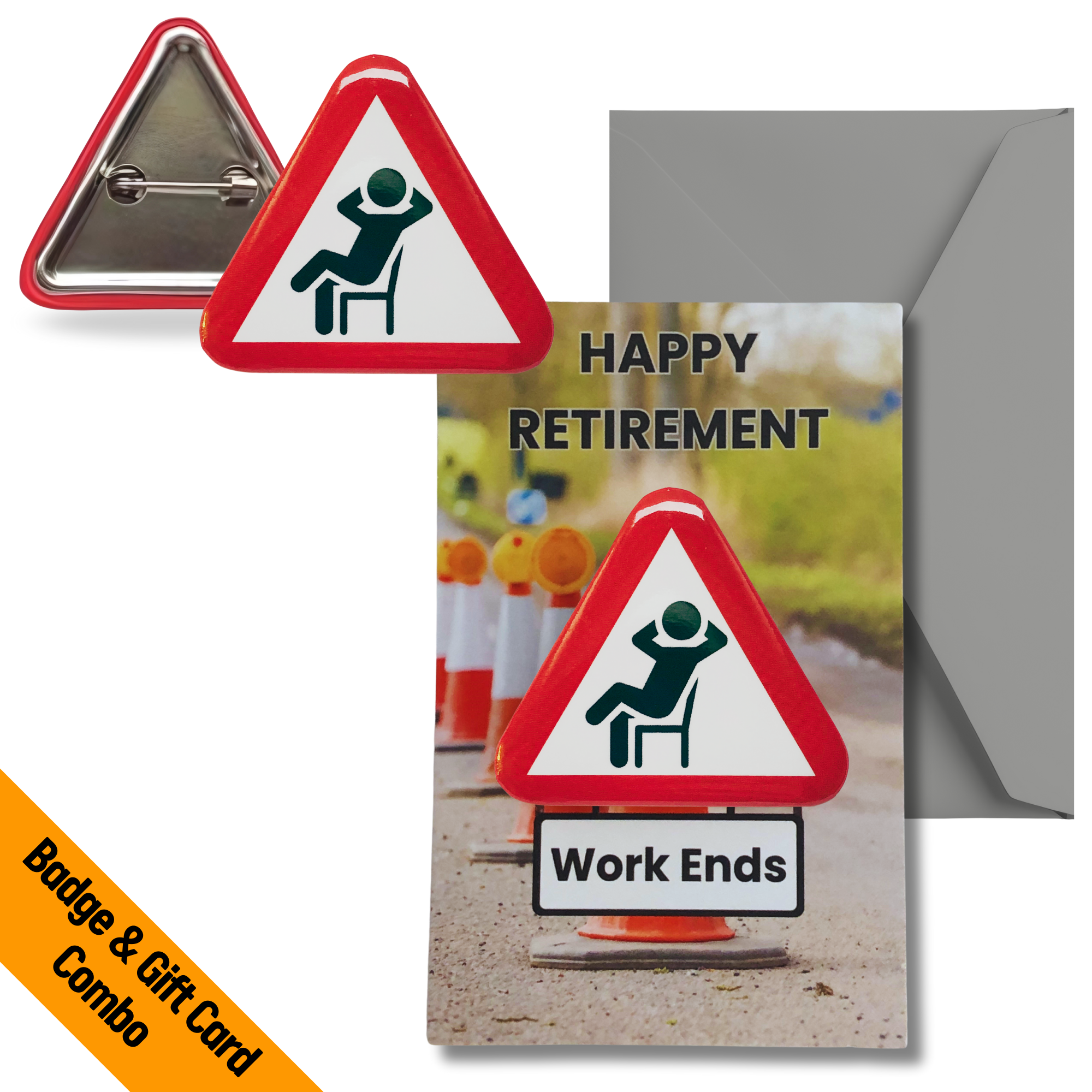 Retirement Badge & Gift Card