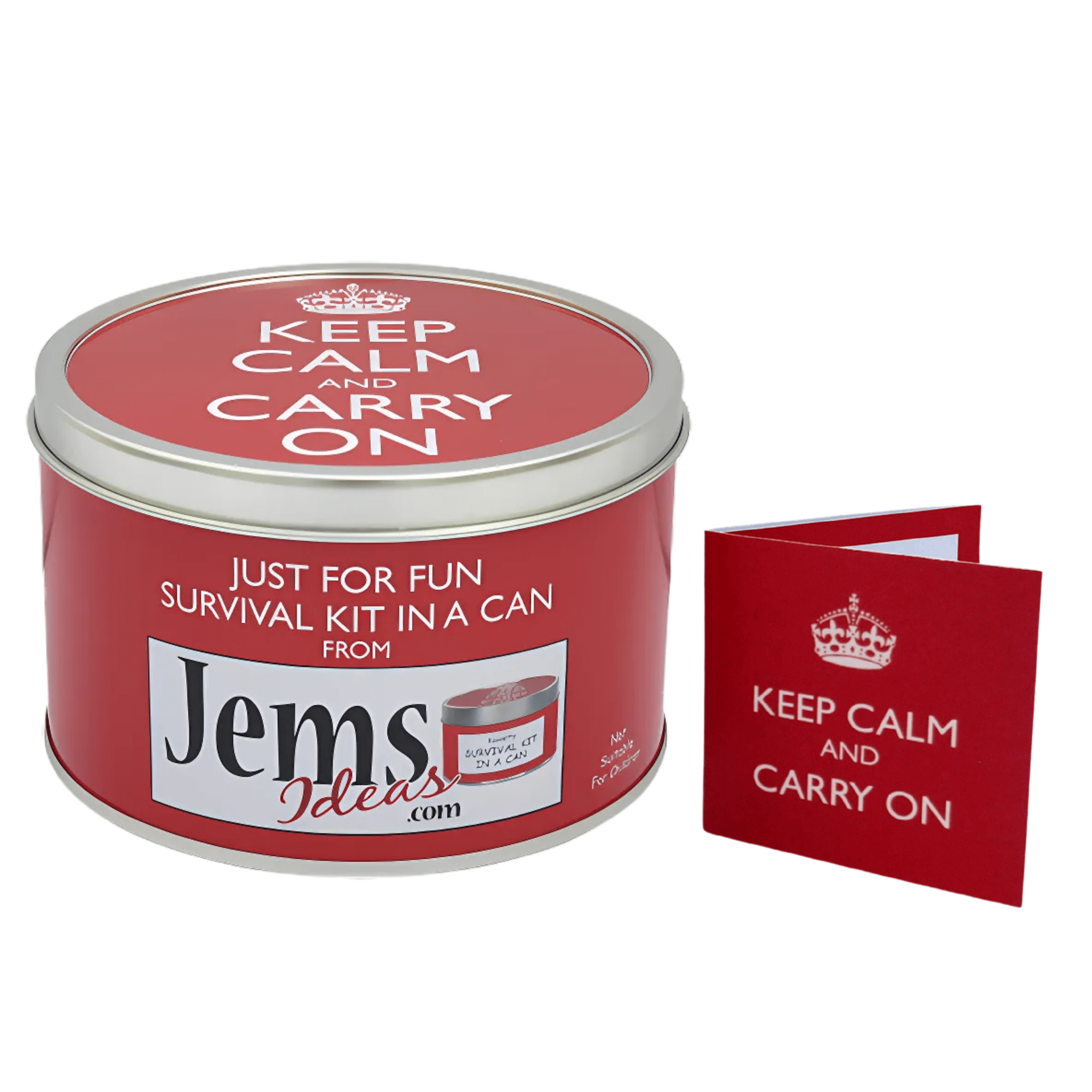 Keep Calm & Carry On Survival Kit | Funny Novelty Gifts