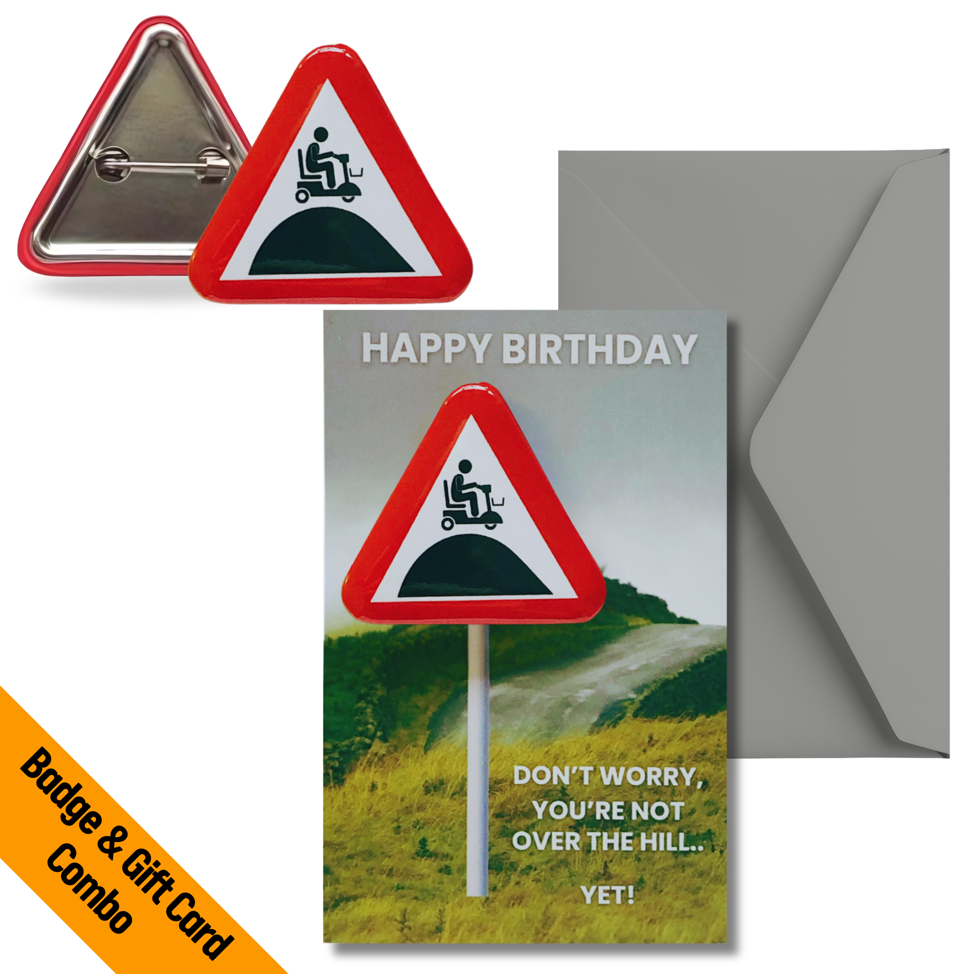 Birthday Badge Cards – Fun Milestone Gifts for Him, Her & Friends
