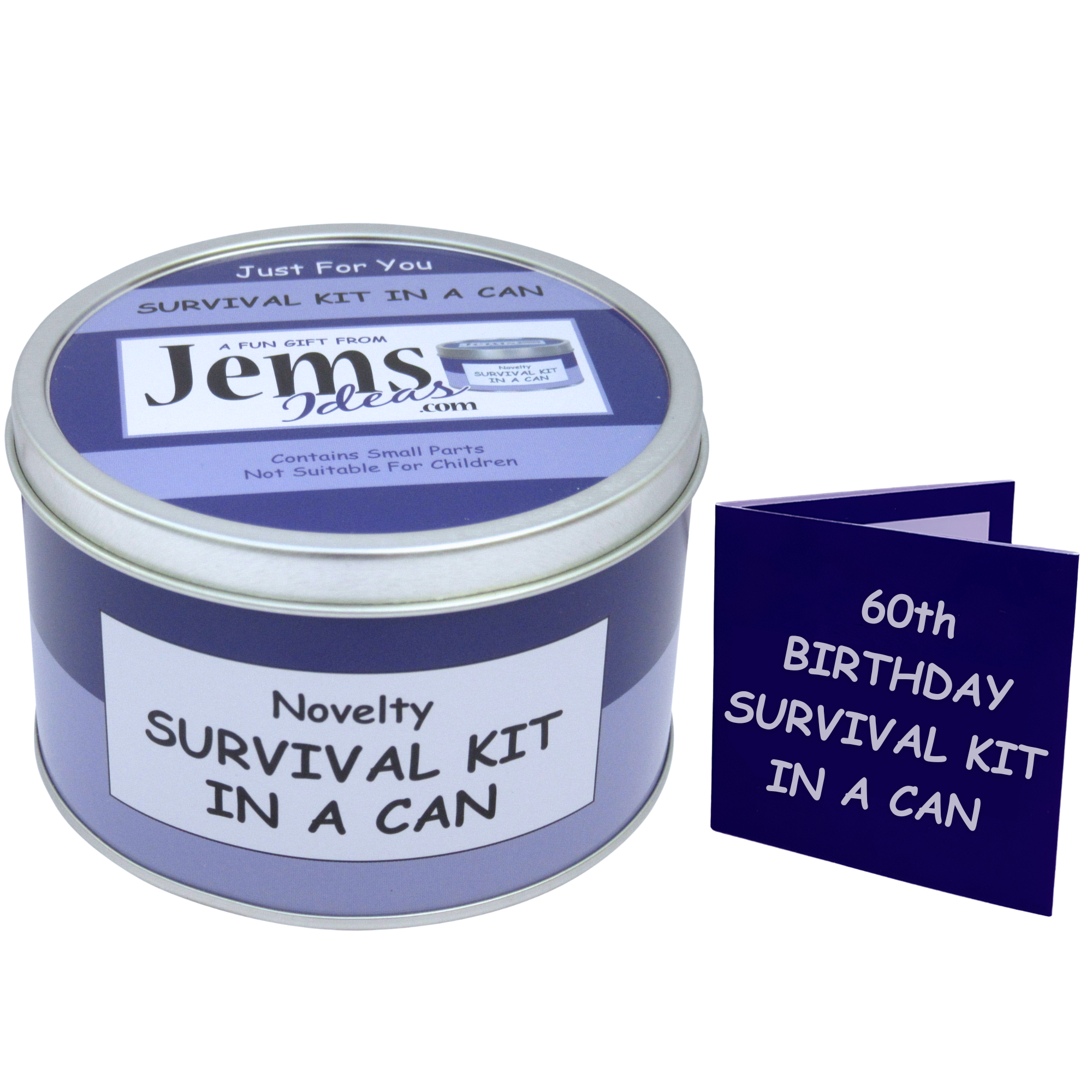 60th Birthday Survival Kit in a Can | Funny 60th Birthday Gift for Him ...