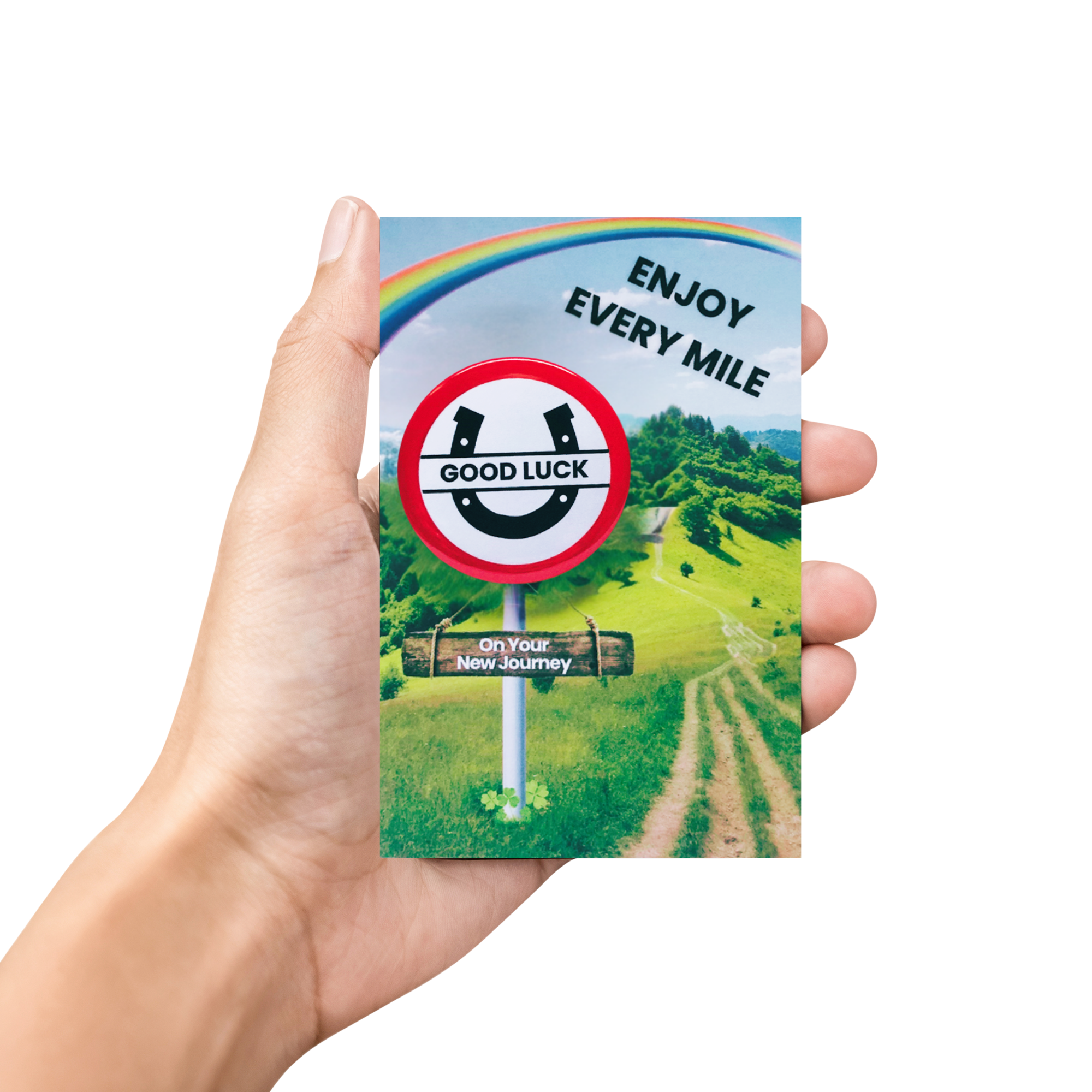 Good Luck Badge & Gift Card