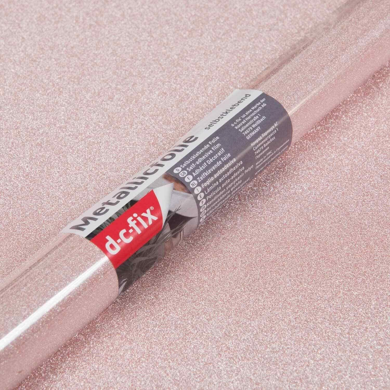 GLITTER METALLIC PINK STICKY BACK PLASTIC SELF ADHESIVE VINYL FILM 15m ...