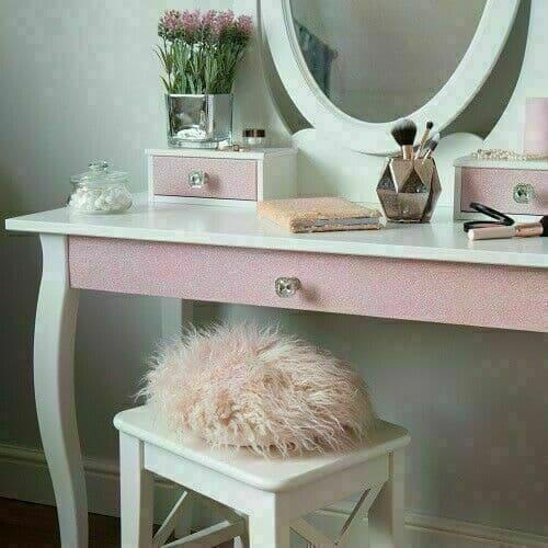 GLITTER METALLIC PINK STICKY BACK PLASTIC SELF ADHESIVE VINYL FILM 15m ...