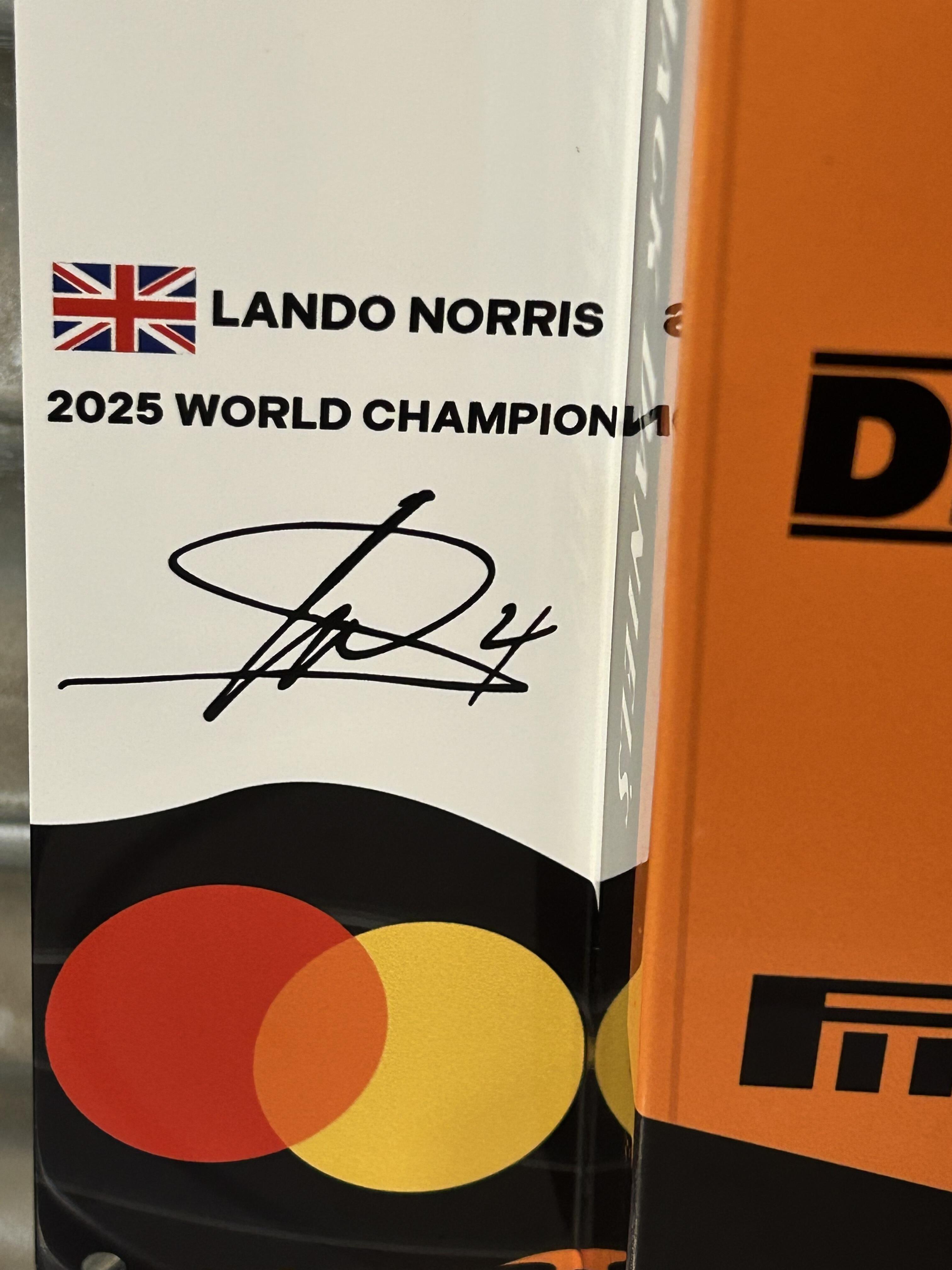 Lando Norris Replica Nose Cone – Limited 1 of 100 | Retro Speed