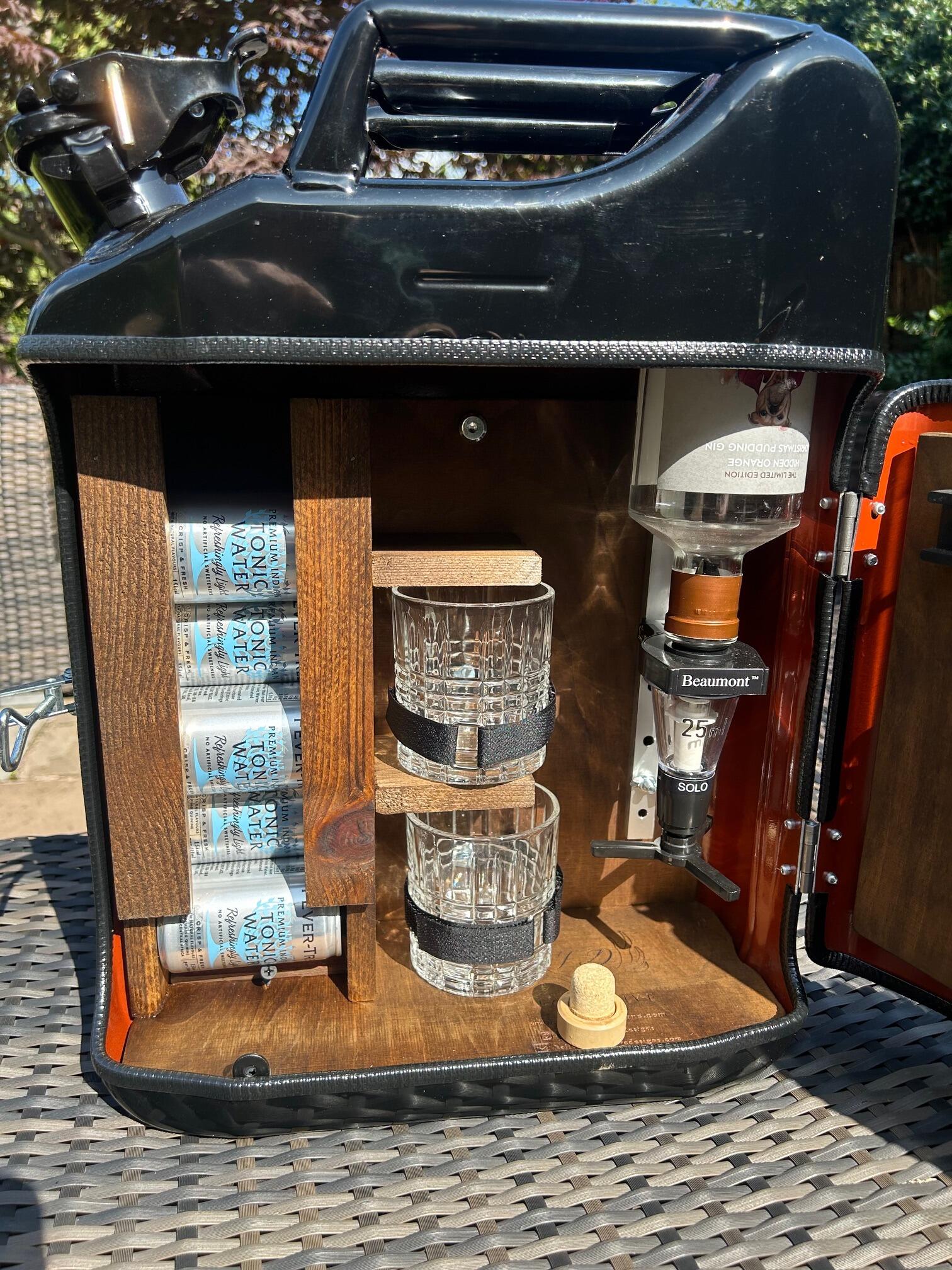 Jerry Can Mini Bar – Handcrafted Drinks Cabinet