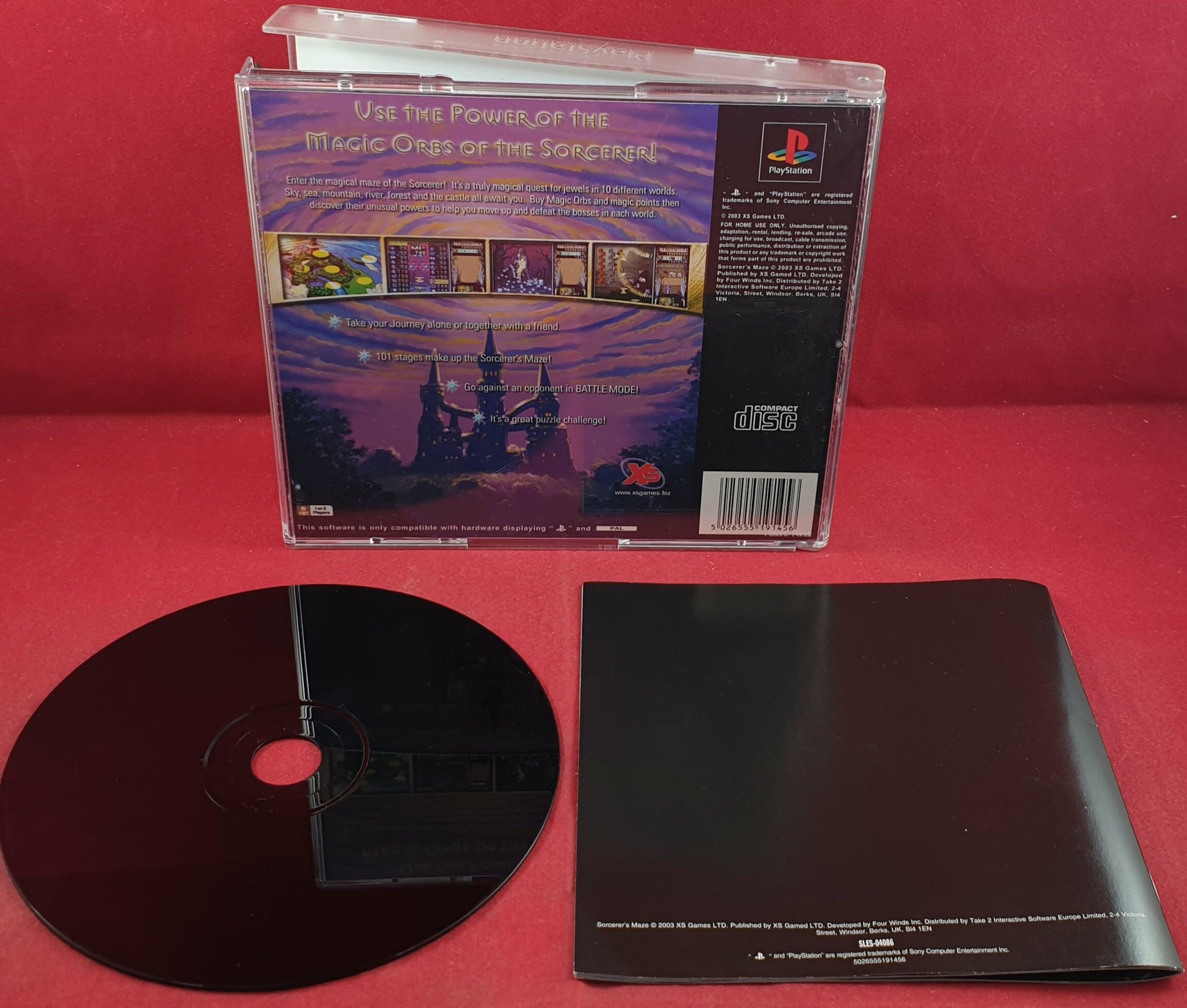 Sorcerer's Maze Sony Playstation 1 (PS1) Game