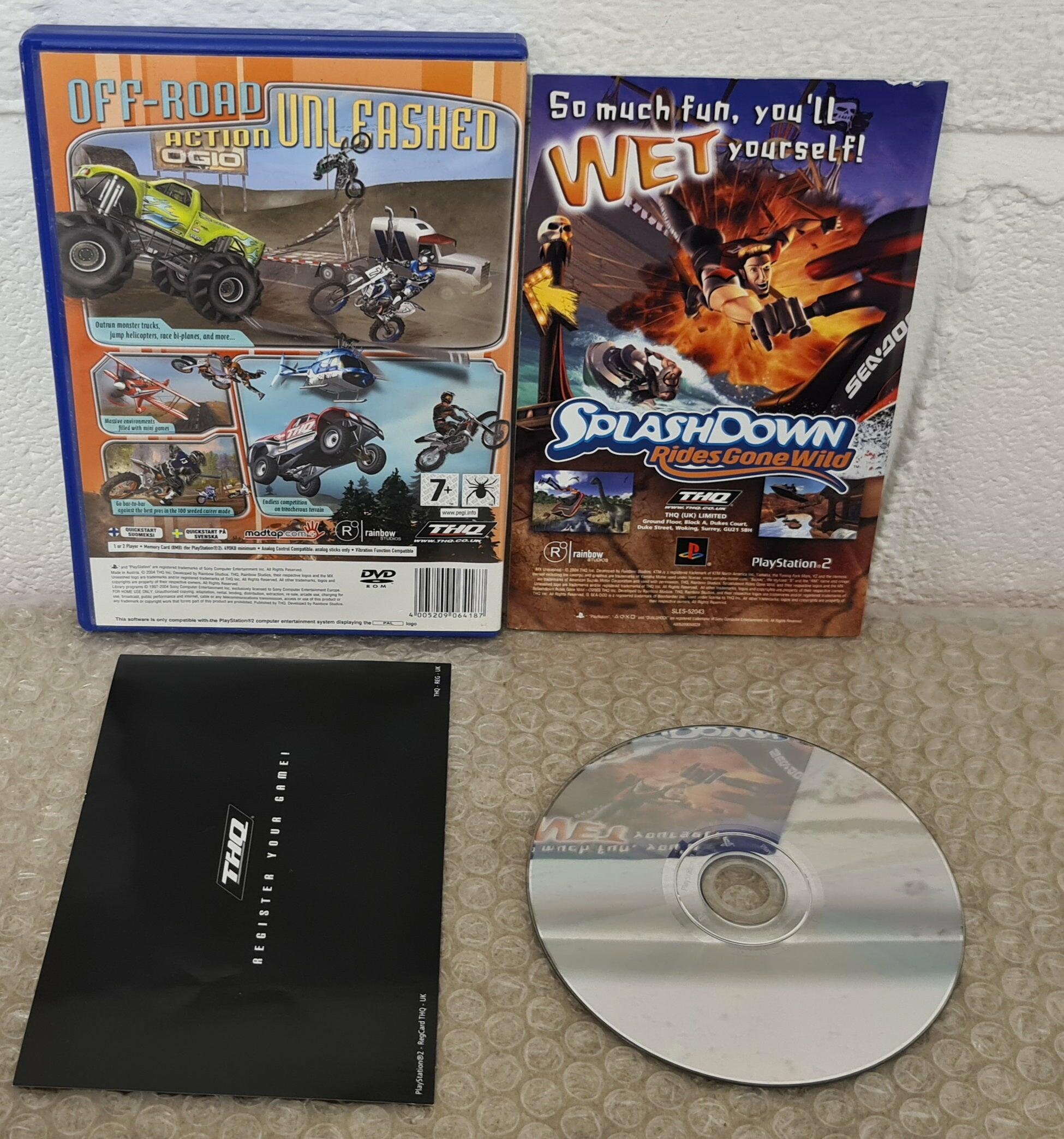 MX Unleashed Sony Playstation 2 (PS2) Game