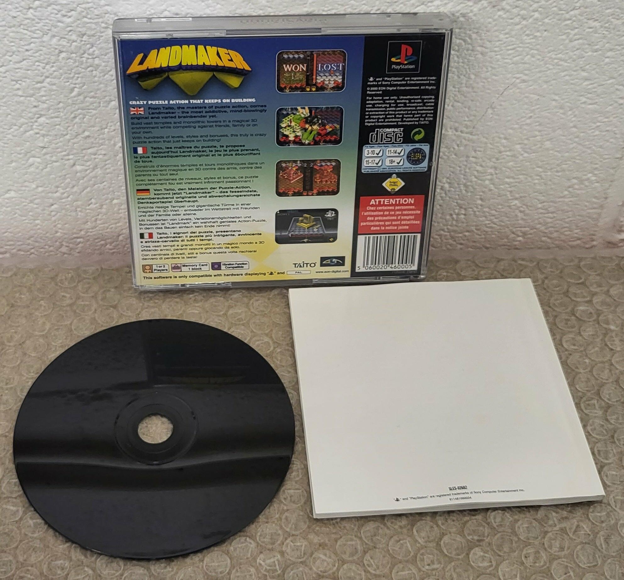 Landmaker Sony Playstation 1 (PS1) Game