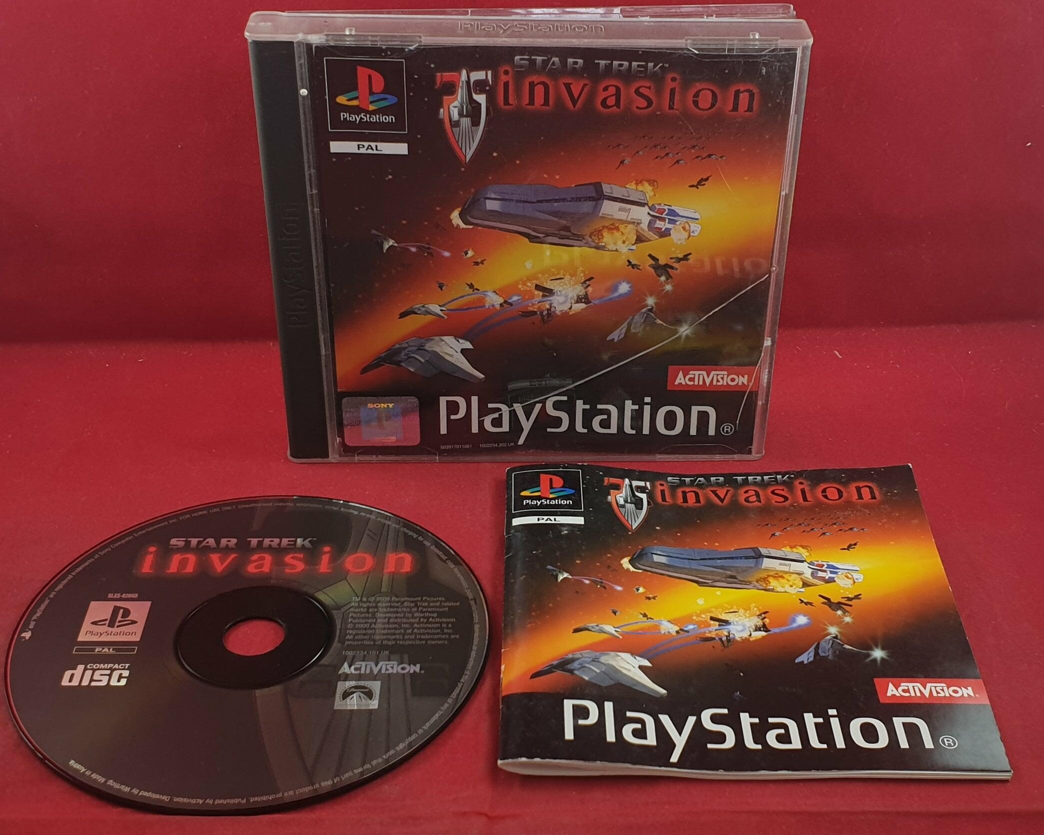 Star Trek Invasion Sony Playstation 1 (PS1) Game