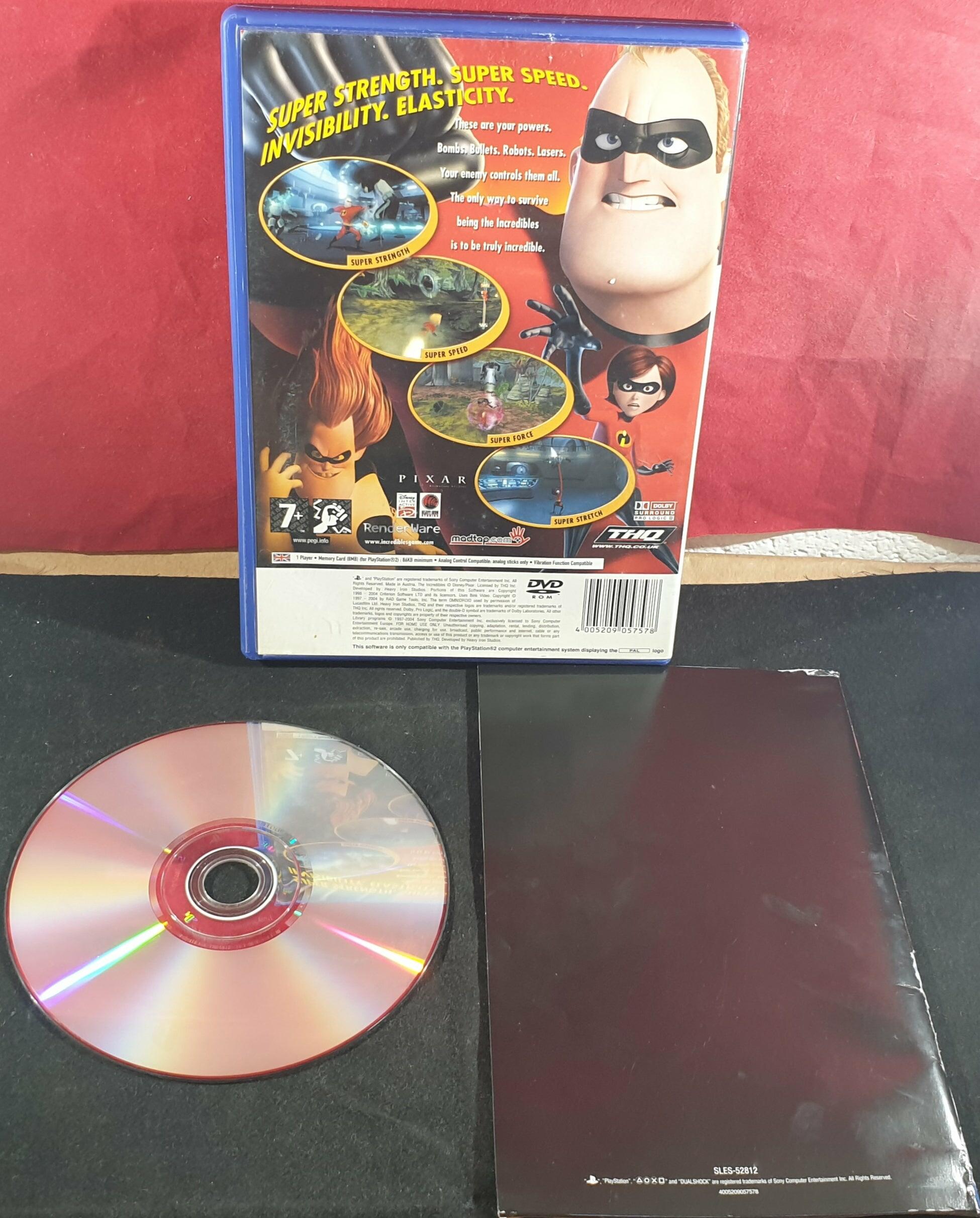 The Incredibles Sony Playstation 2 (PS2) Game
