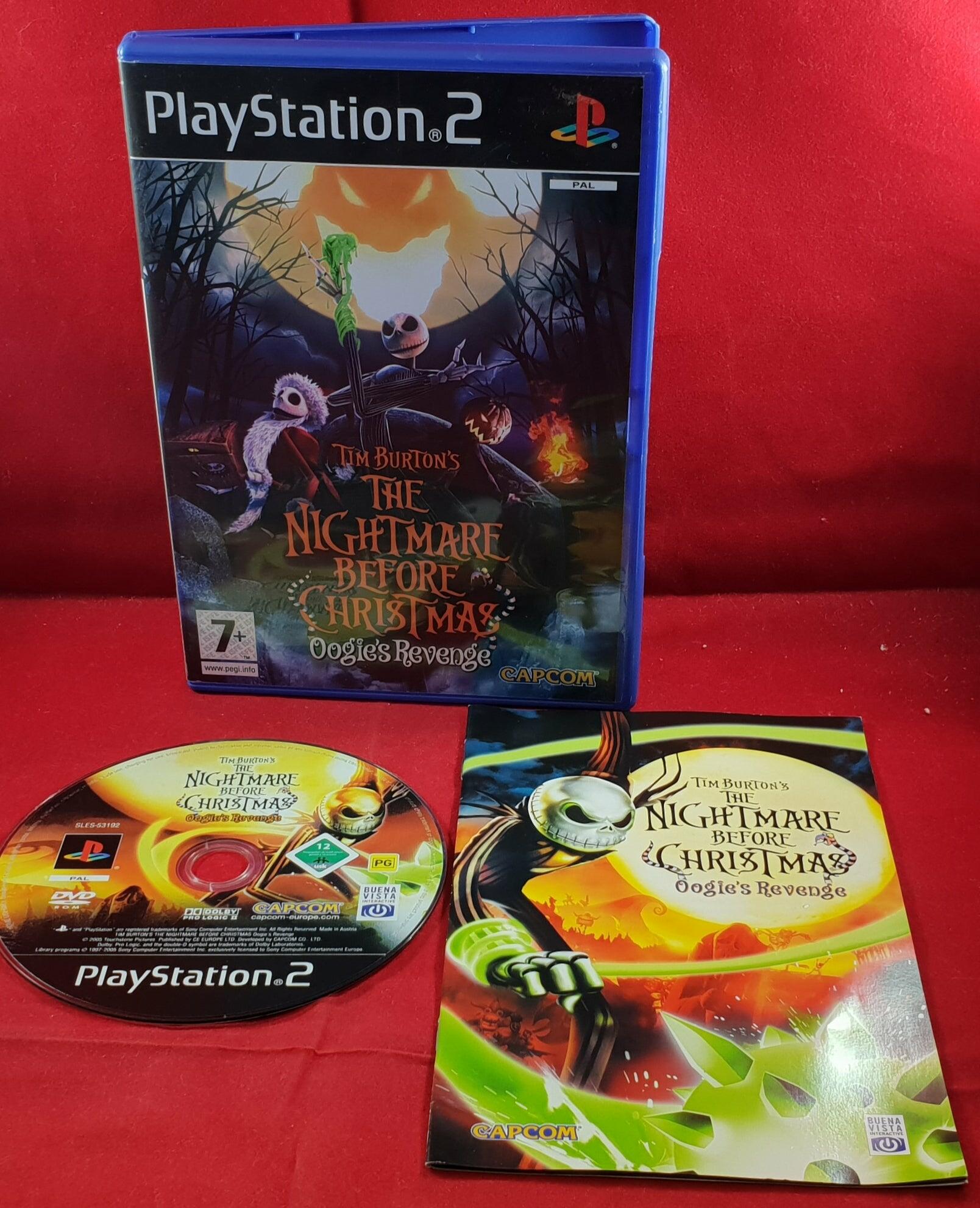 The Nightmare Before Christmas Oogie's Revenge Sony Playstation 2 (PS2 ...