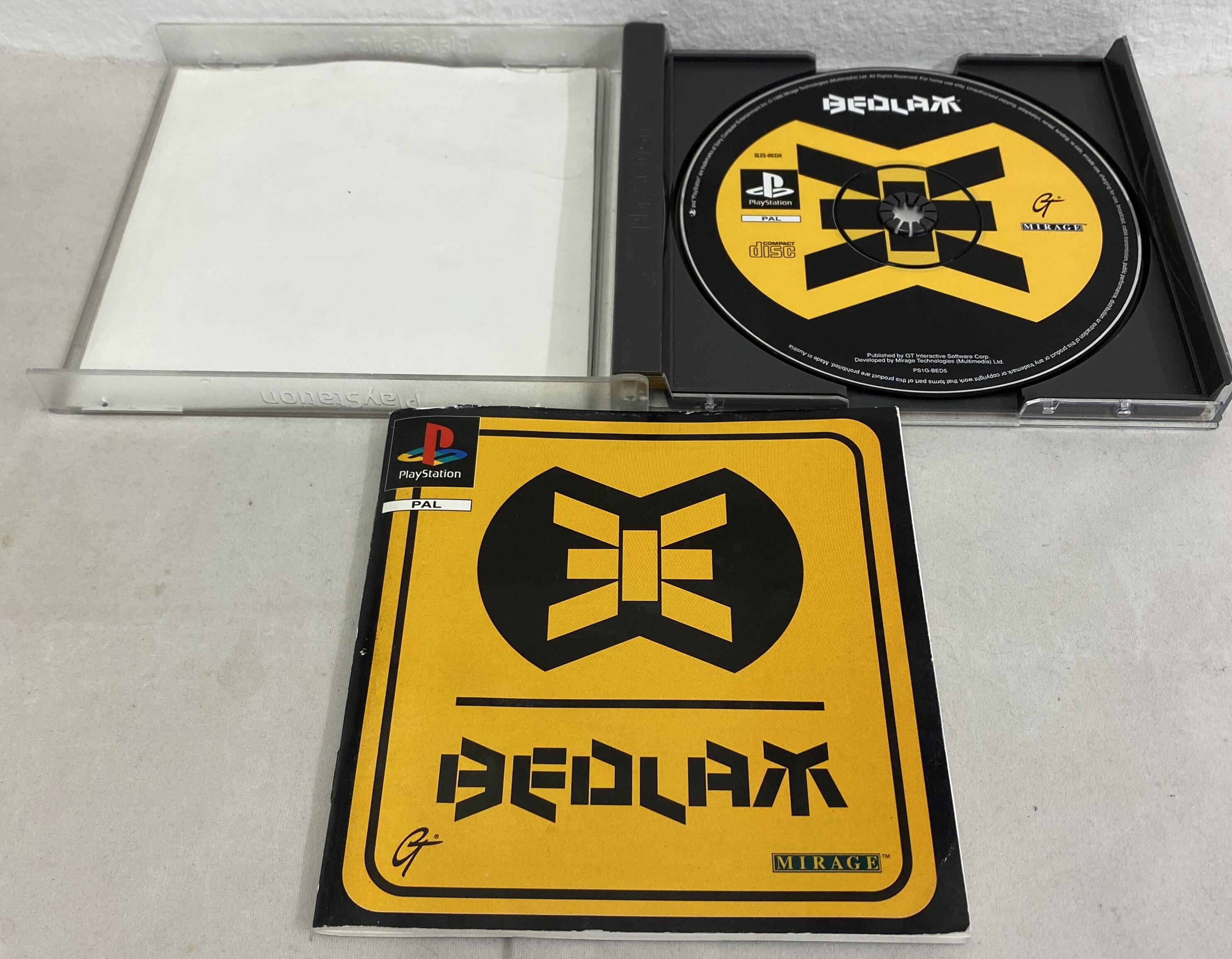 Bedlam Sony Playstation 1 (PS1) RARE Game