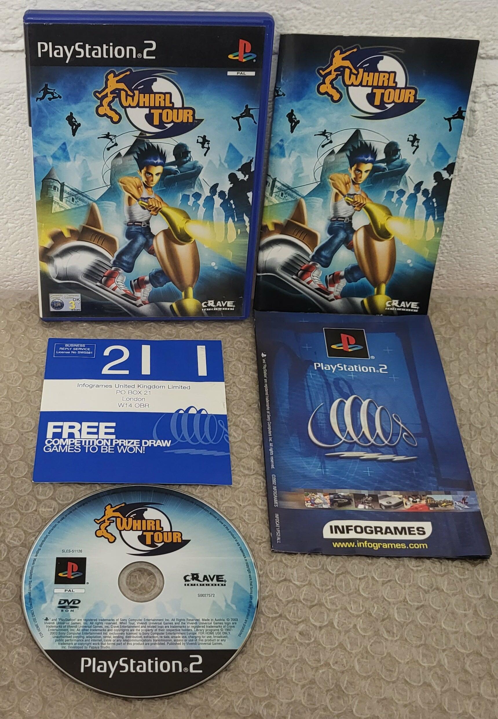 Whirl Tour Sony Playstation 2 (PS2) Game
