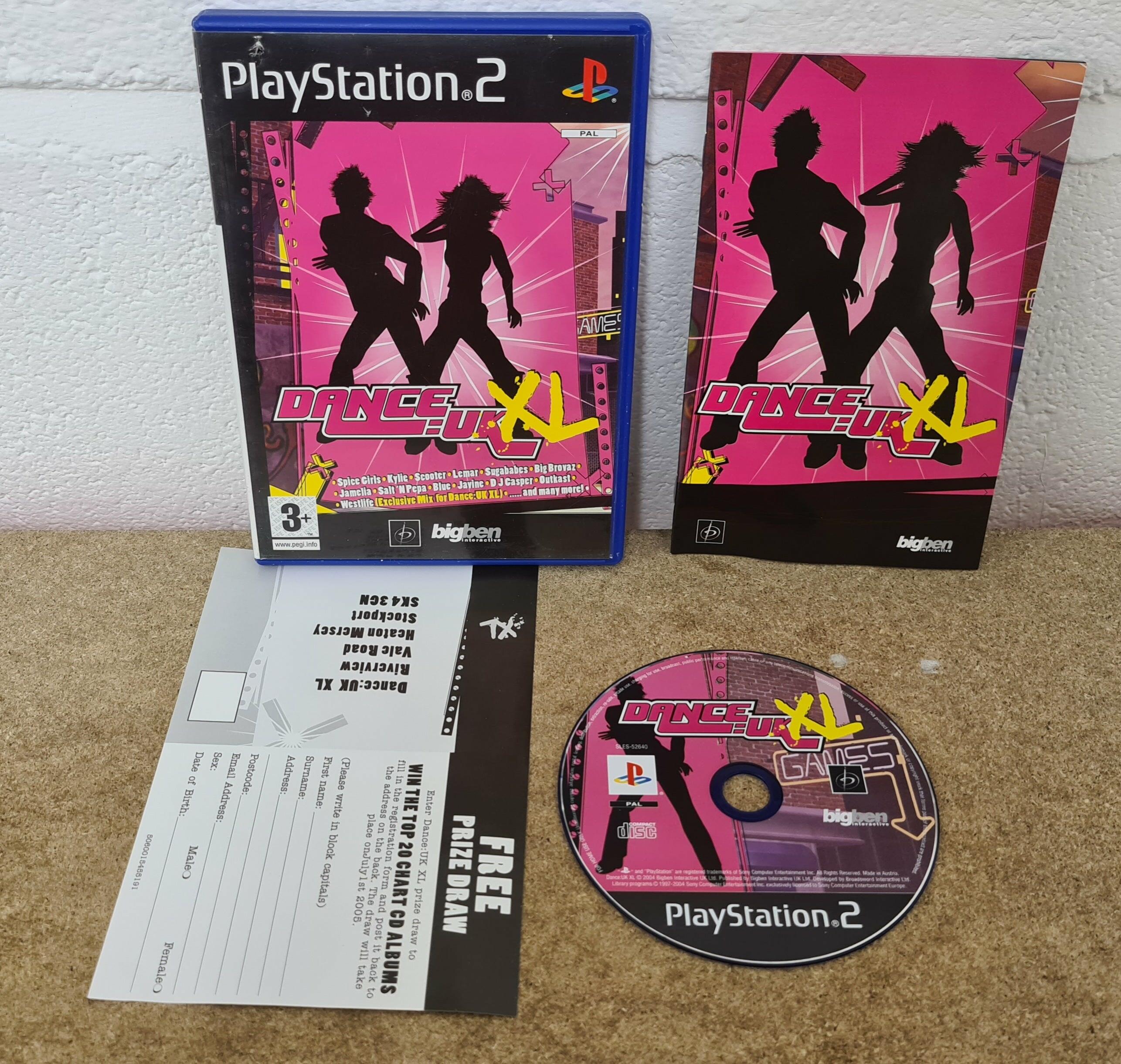 Dance UK XL Sony Playstation 2 (PS2) Game