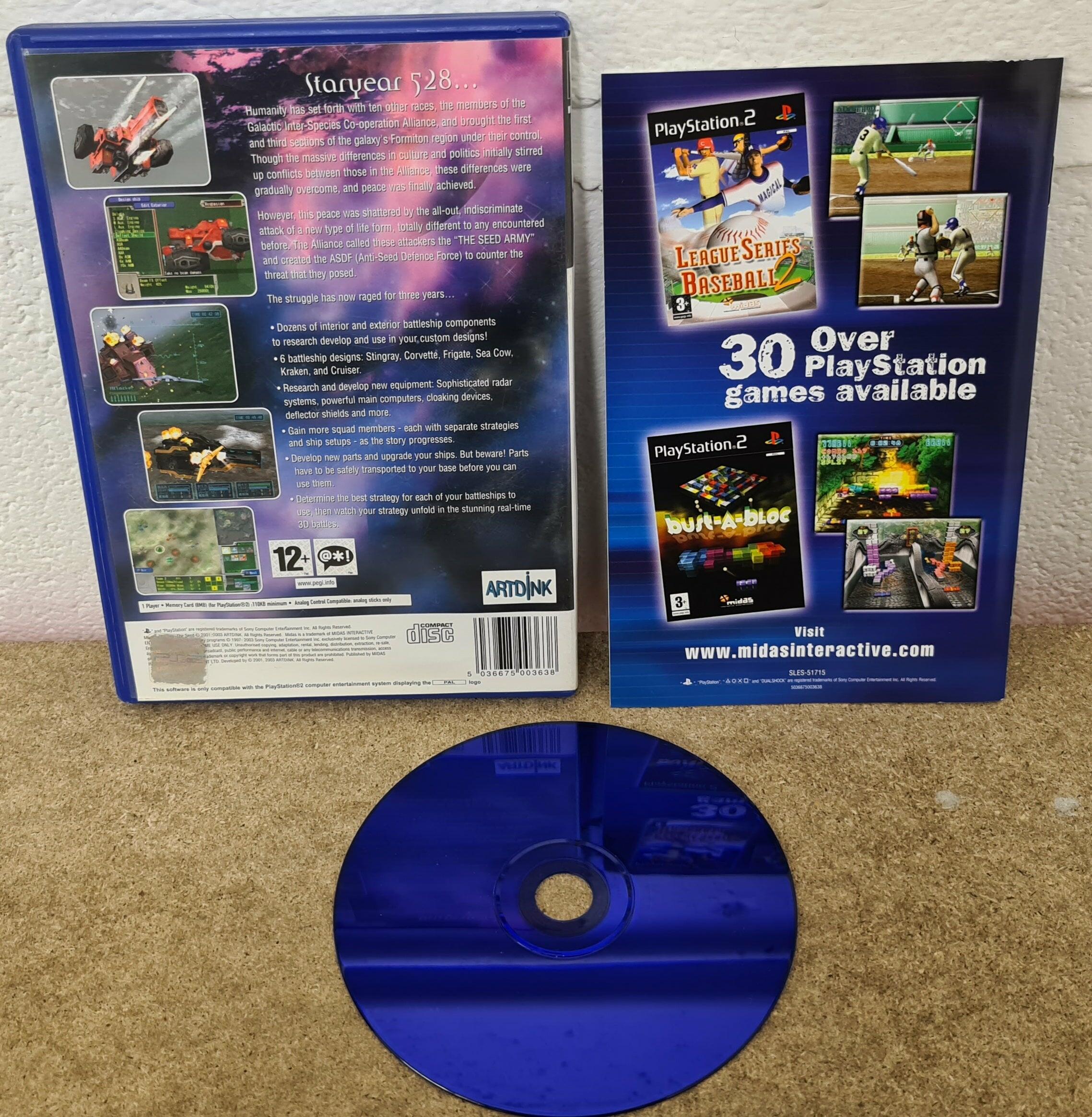 The Seed War Zone Sony Playstation 2 (PS2) Game
