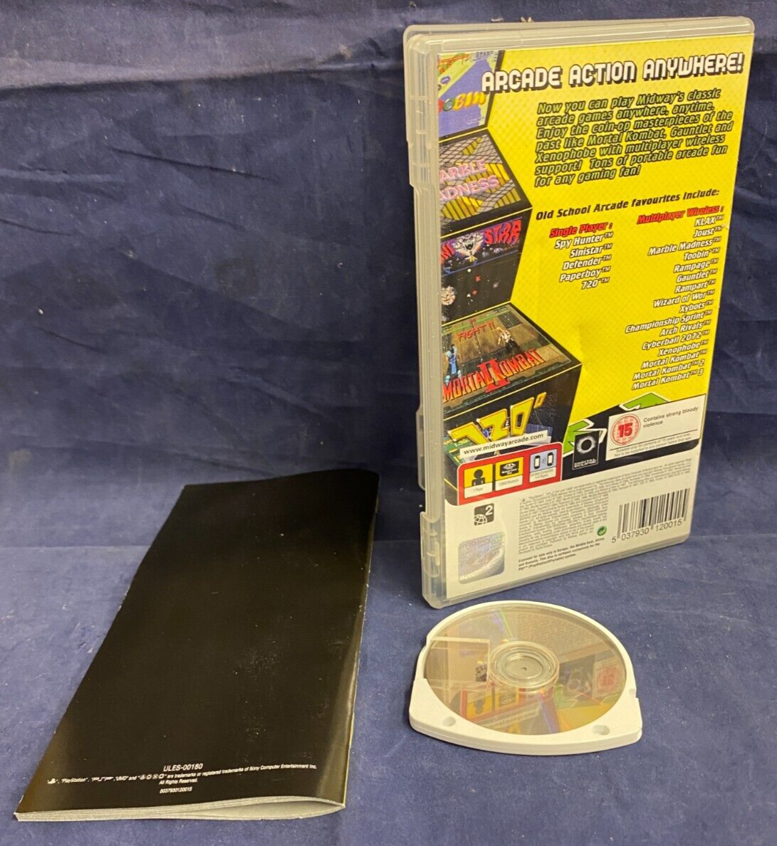Midway Arcade Treasures Extended Play Sony Playstation Portable (PSP)