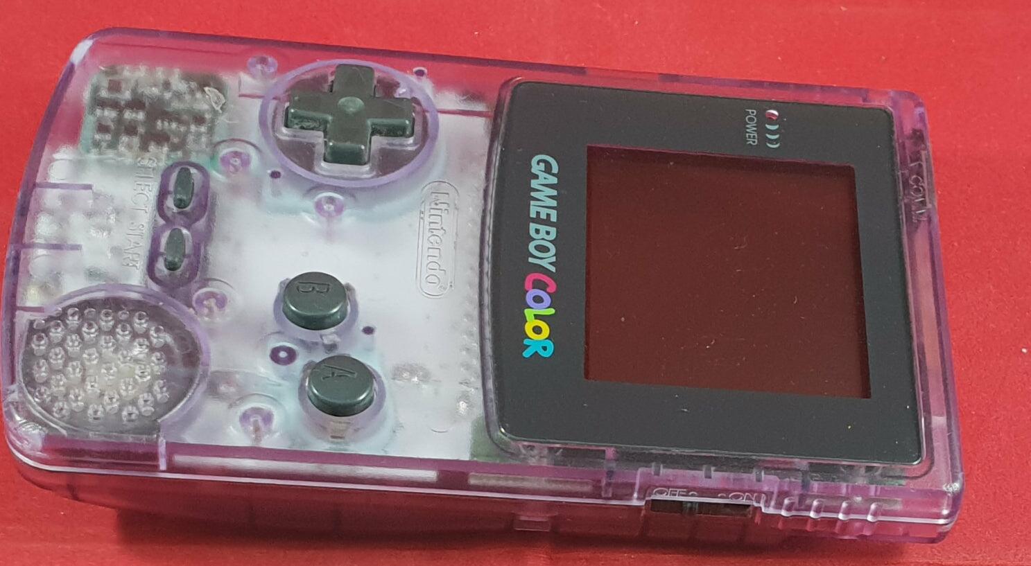 Game Boy Color RARE Crystal Console