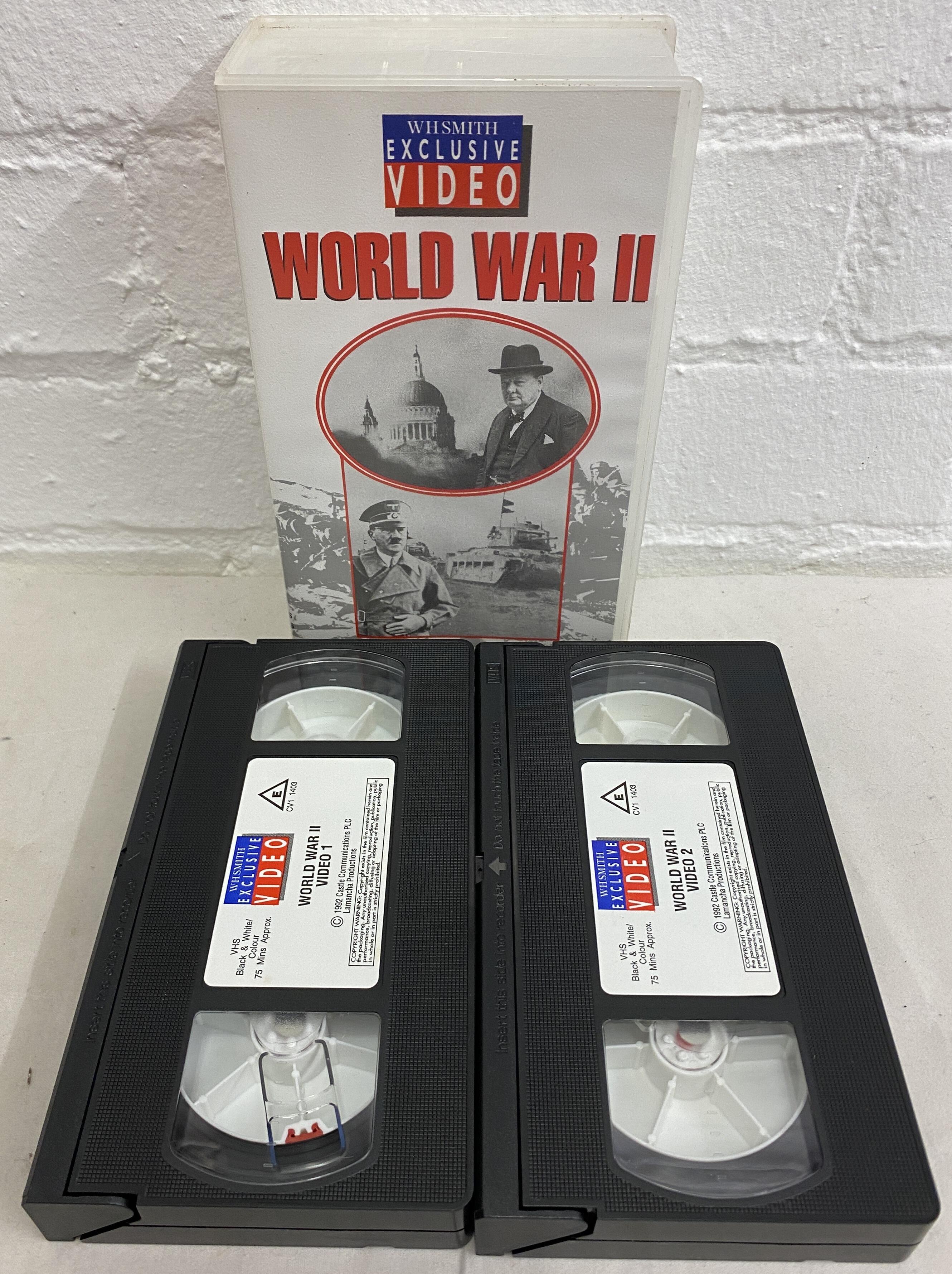 WHSmith Exclusive Video: World War II VHS Box Set – UK PAL – Complete ...