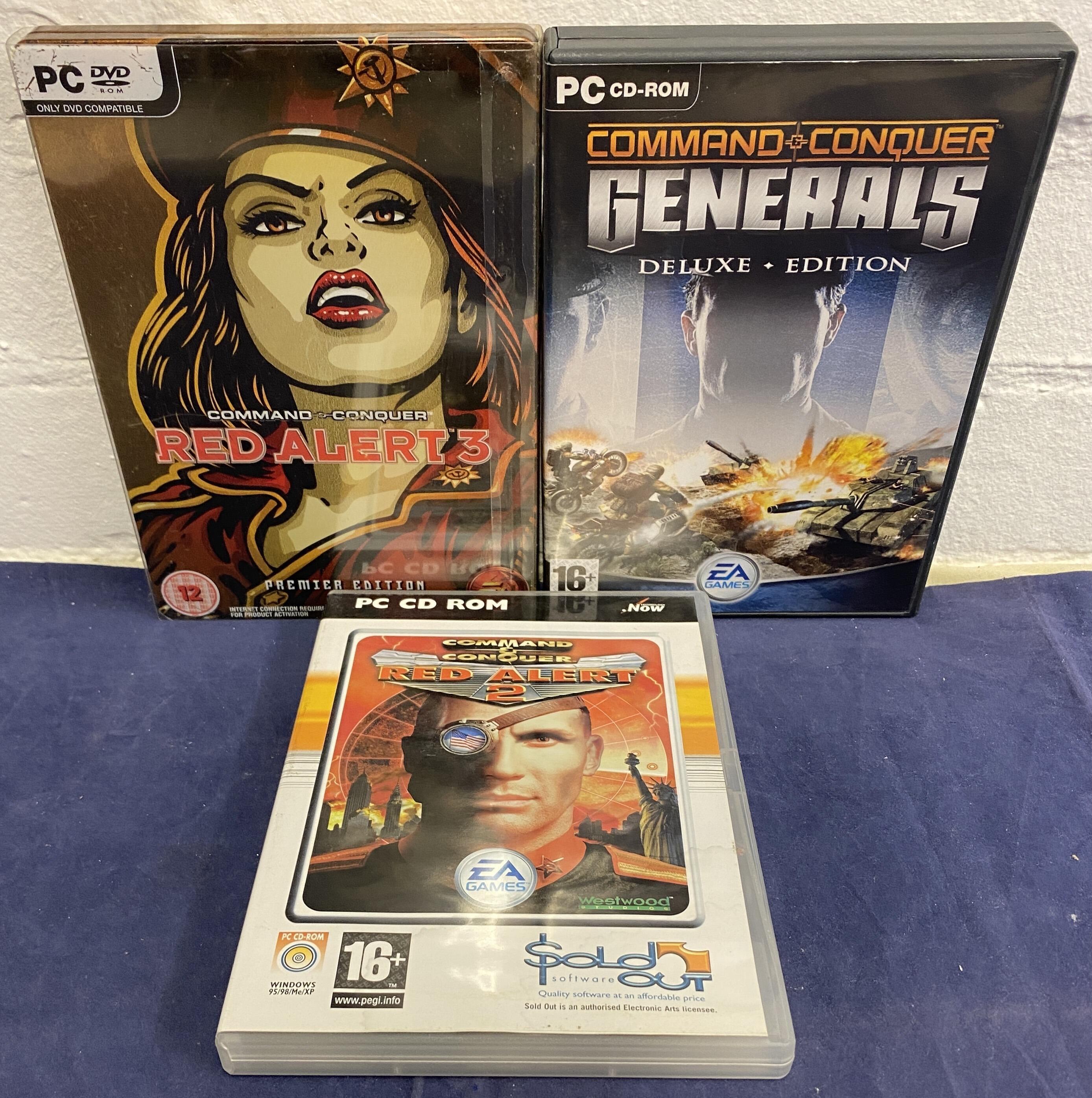 Command & Conquer PC Collection – Red Alert 2, Red Alert 3 Premier ...