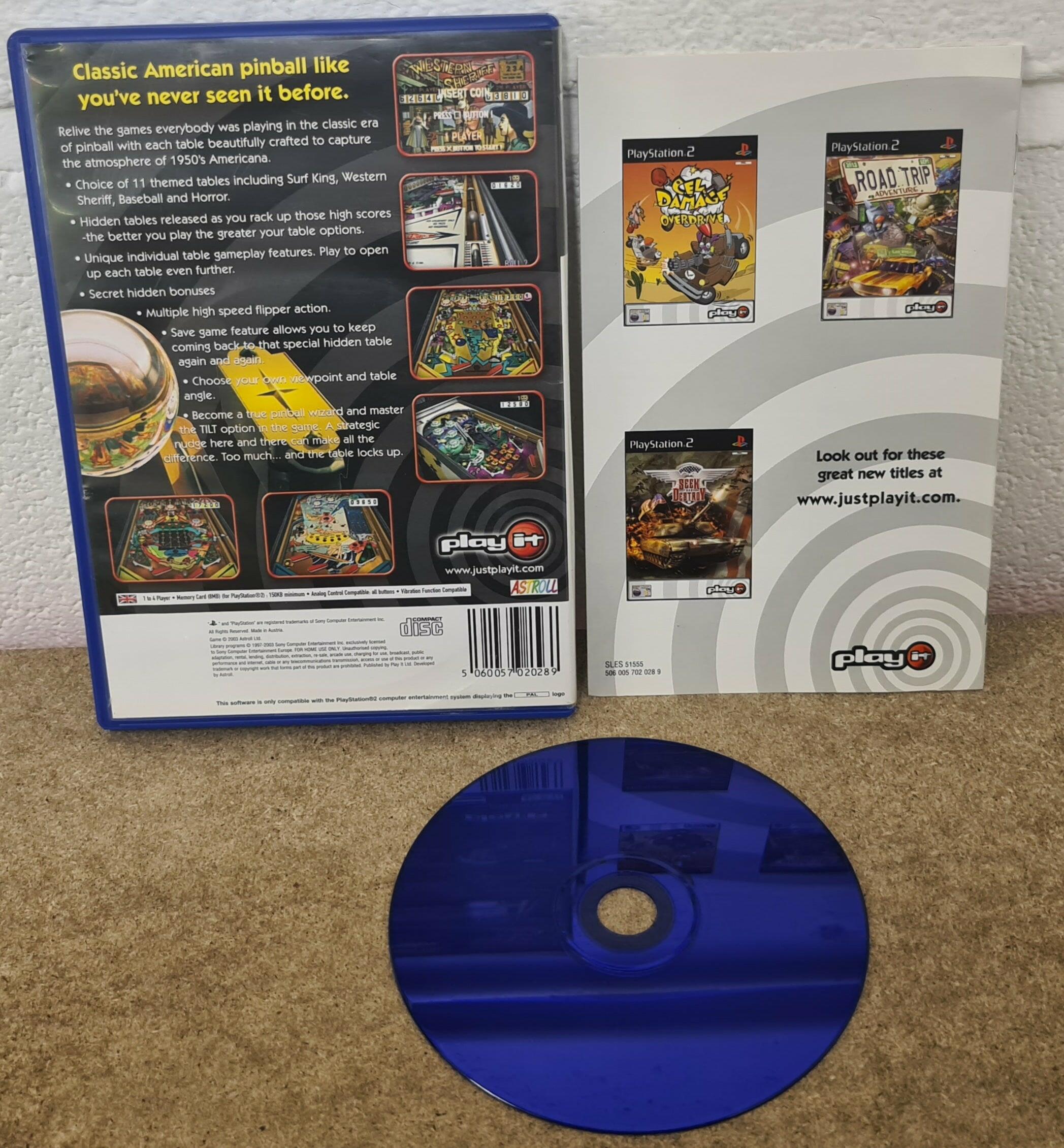 Play It Pinball Sony Playstation 2 (PS2) Game