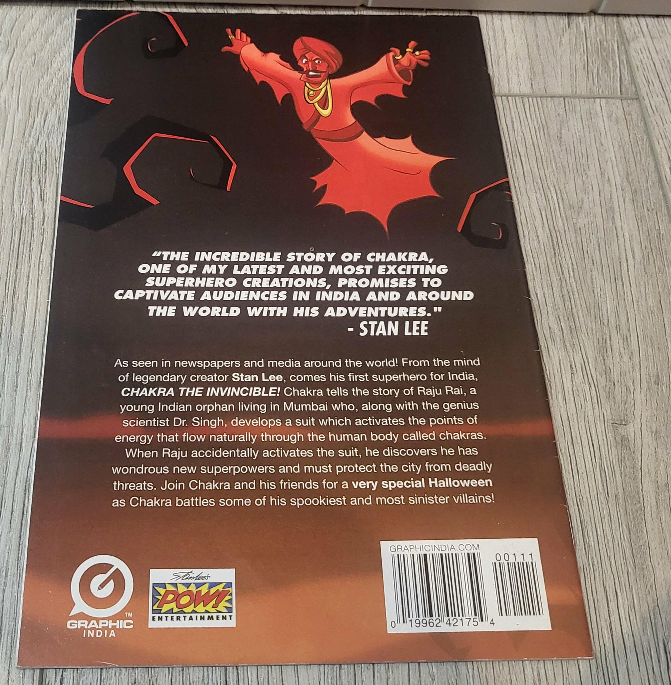 Chakra The invincible Halloween Comic