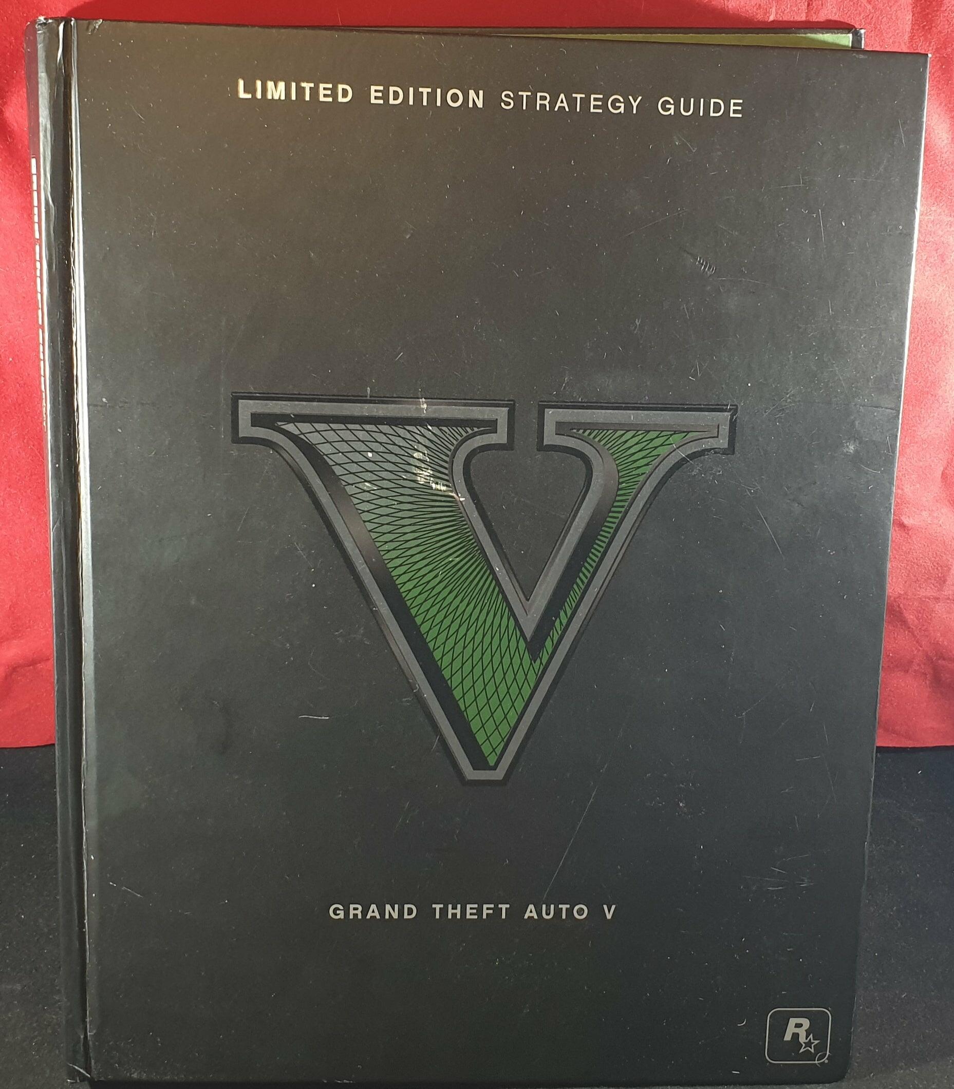 Grand Theft Auto V Limited Edition Strategy Guide Hardback Book