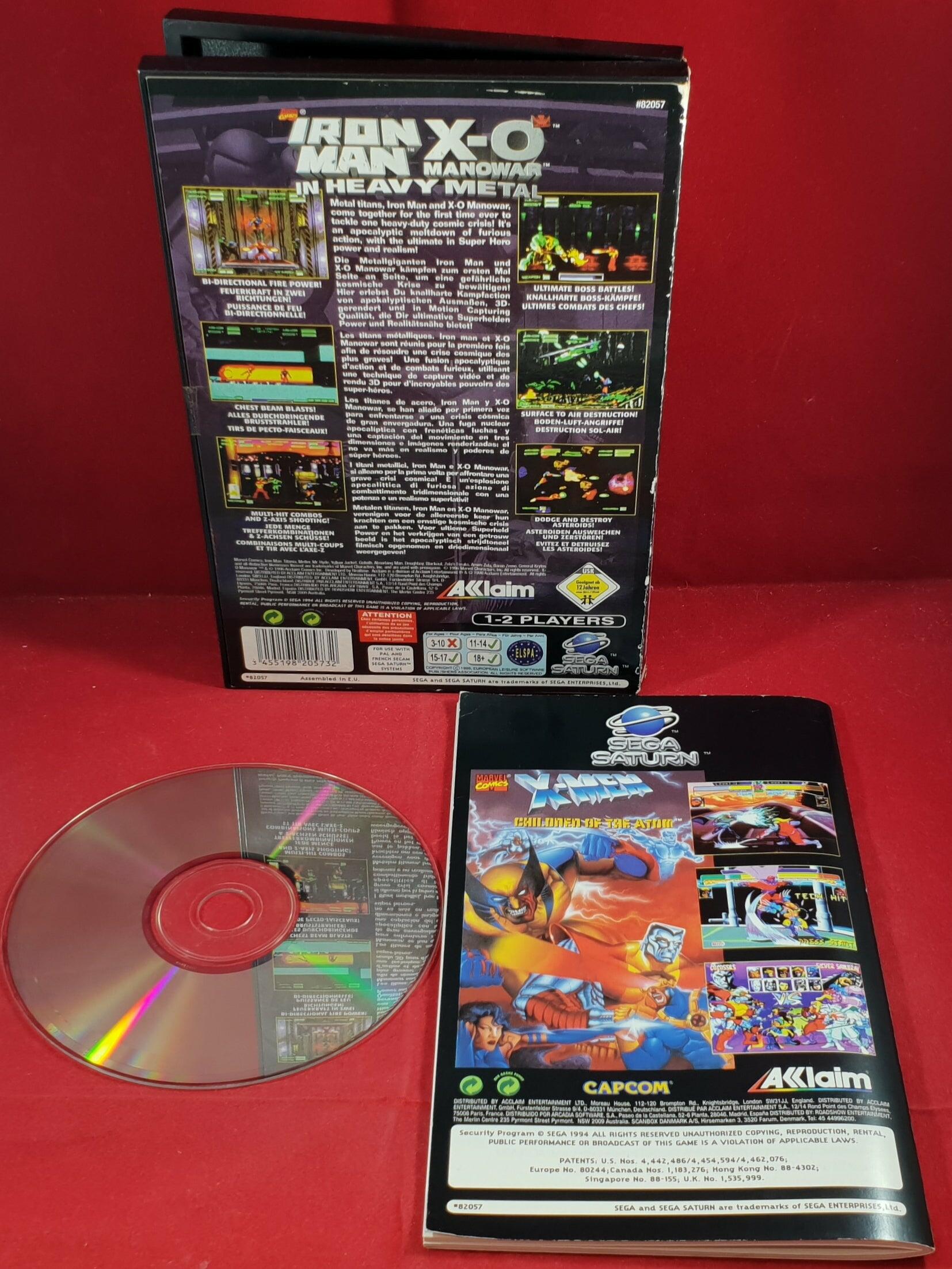 Iron-Man / X-O Manowar in Heavy Metal Sega Saturn RARE Game