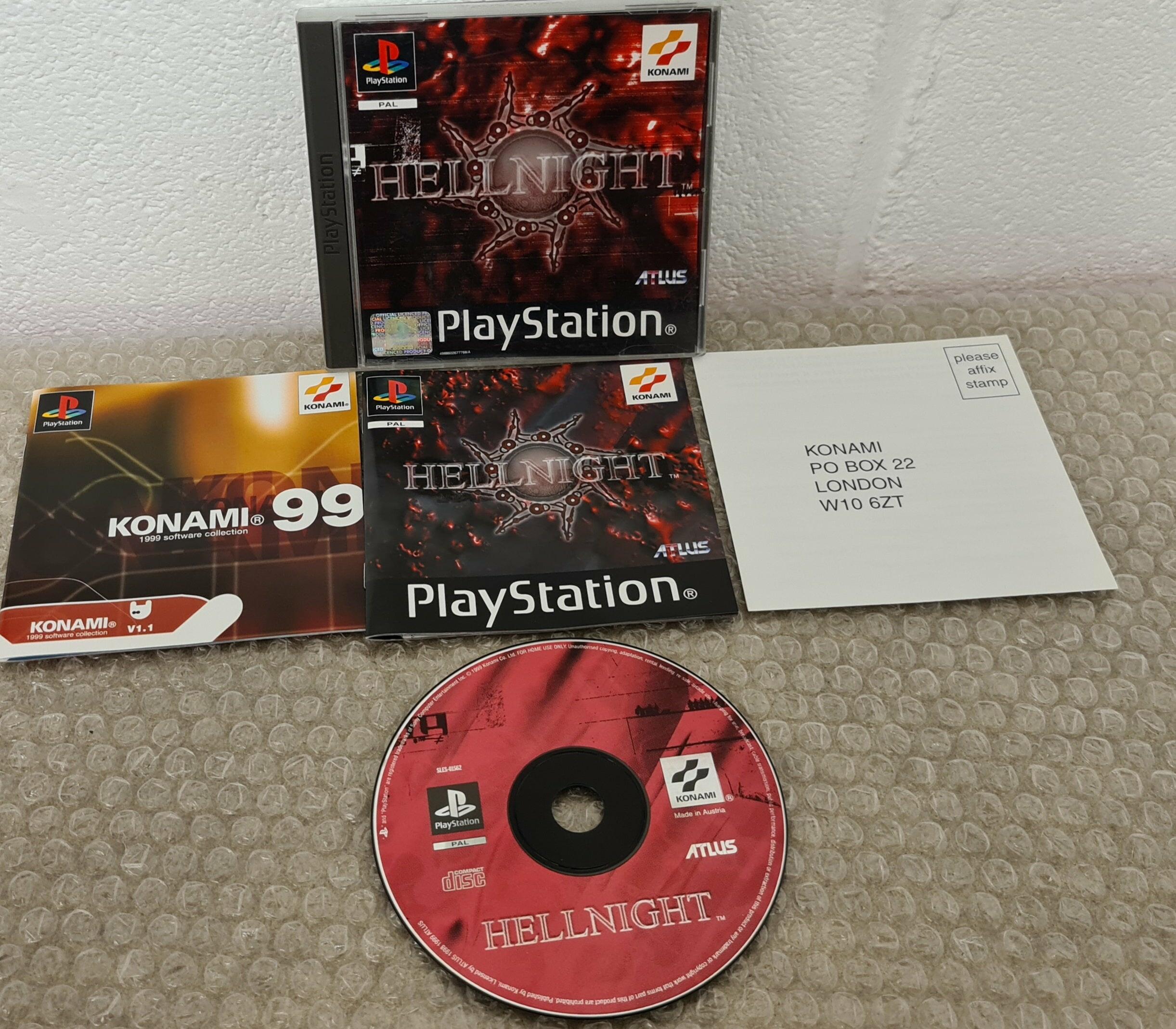 Hellnight Sony Playstation 1 (PS1) Rare Game