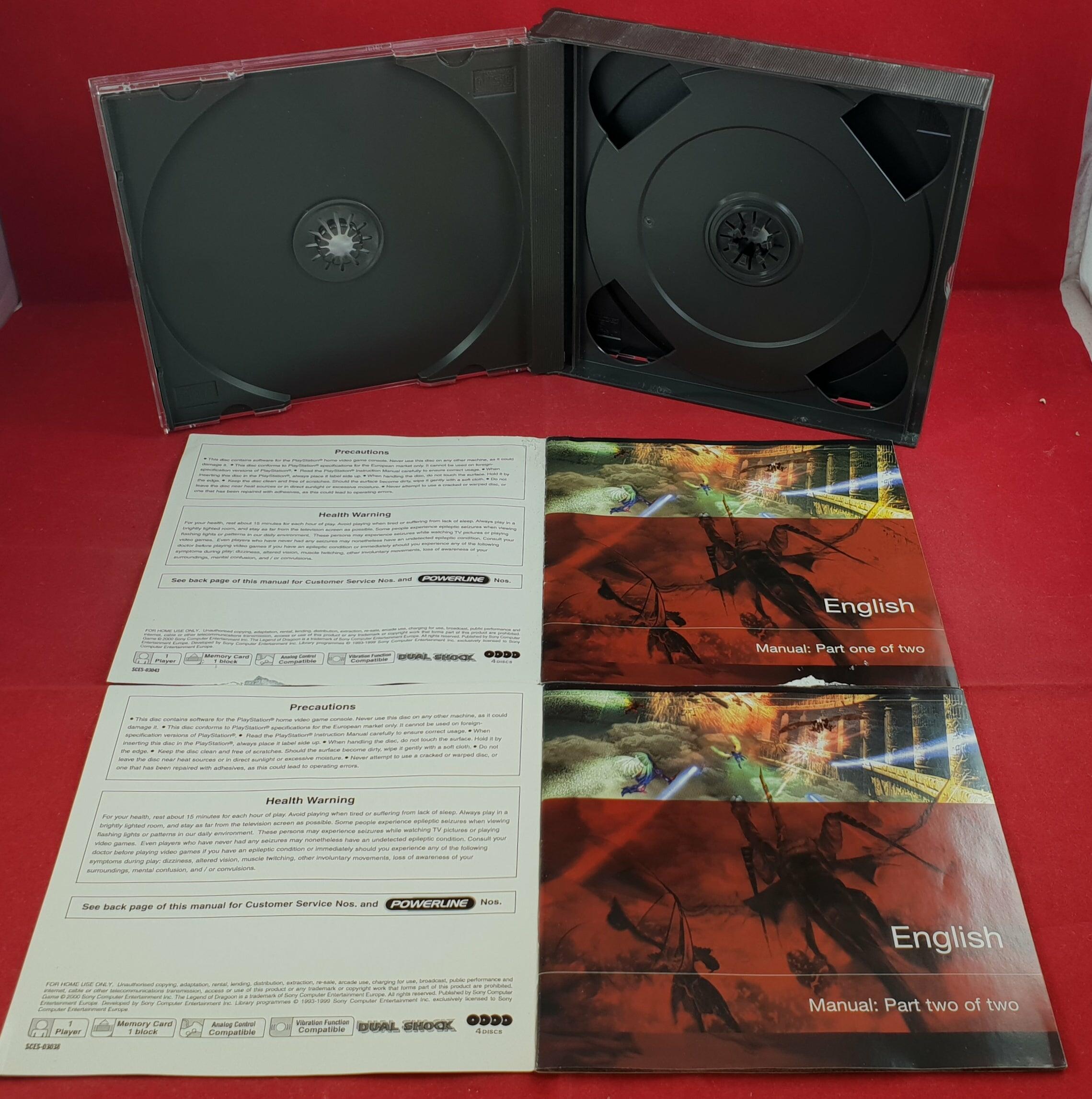 The Legend of Dragoon Sony Playstation 1 (PS1) Game