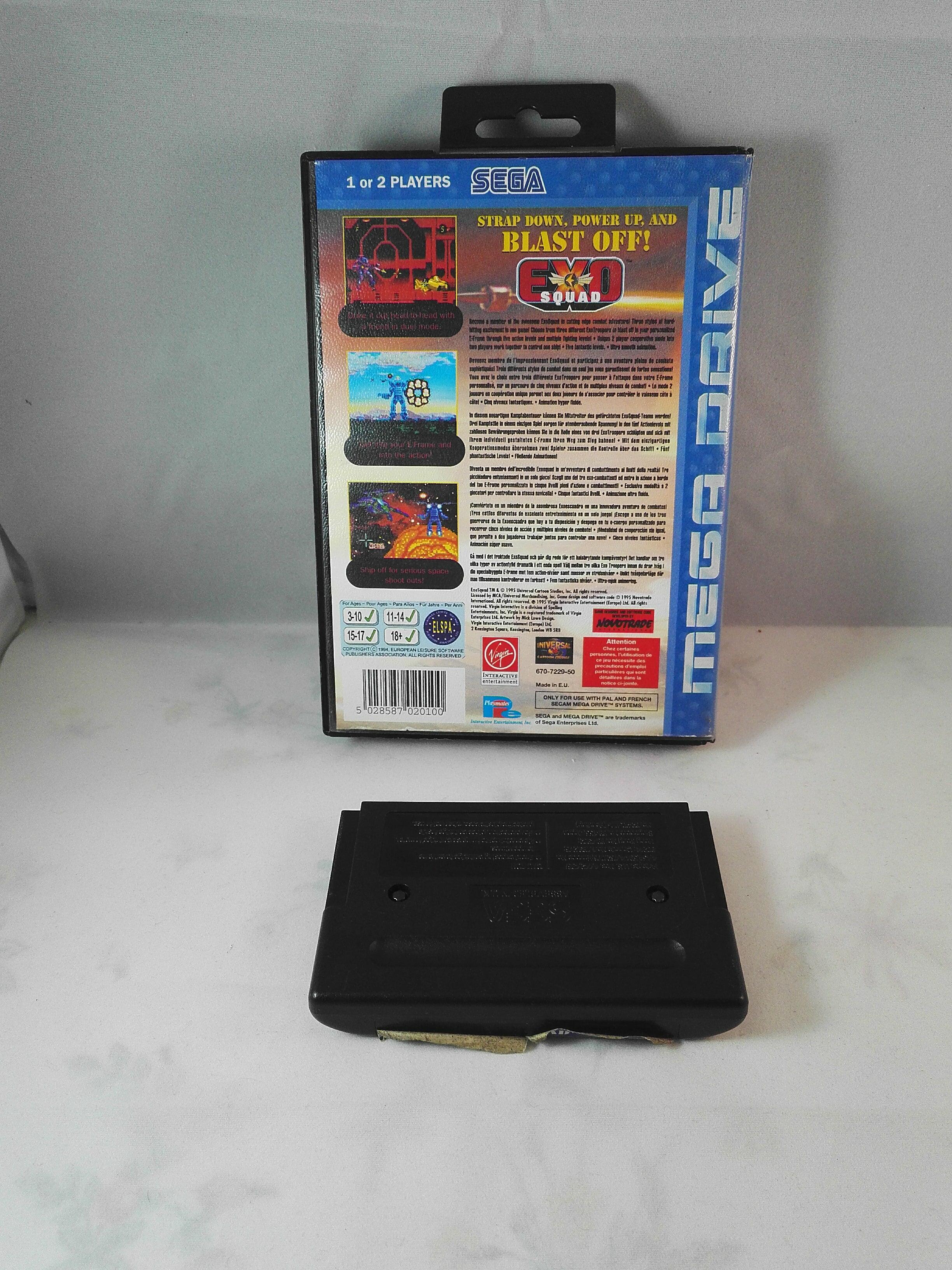 Exo Squad (Sega Mega Drive) RARE game