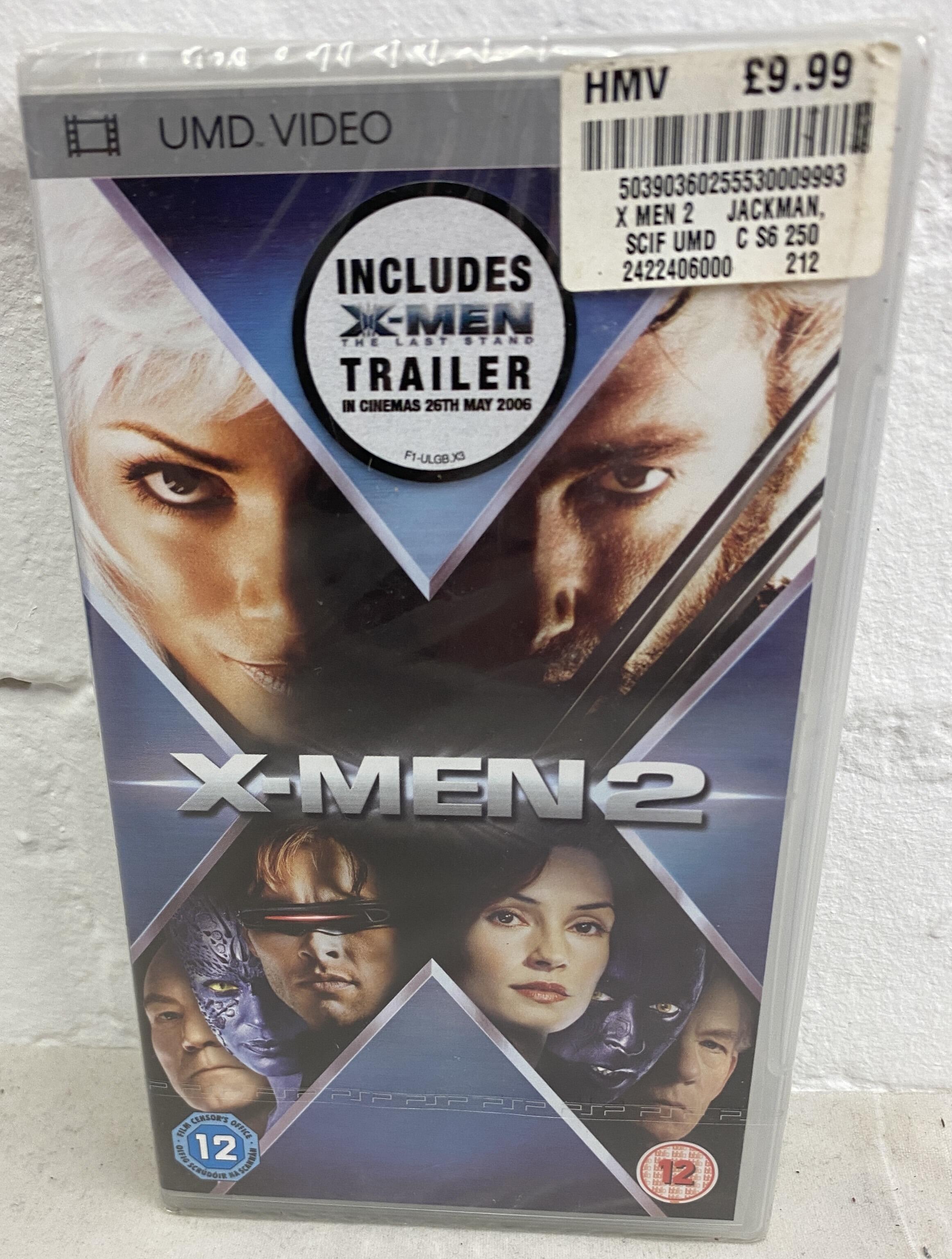 X-Men 2 UMD Video Sony PSP New & Factory Sealed Perfect Shrinkwrap ...