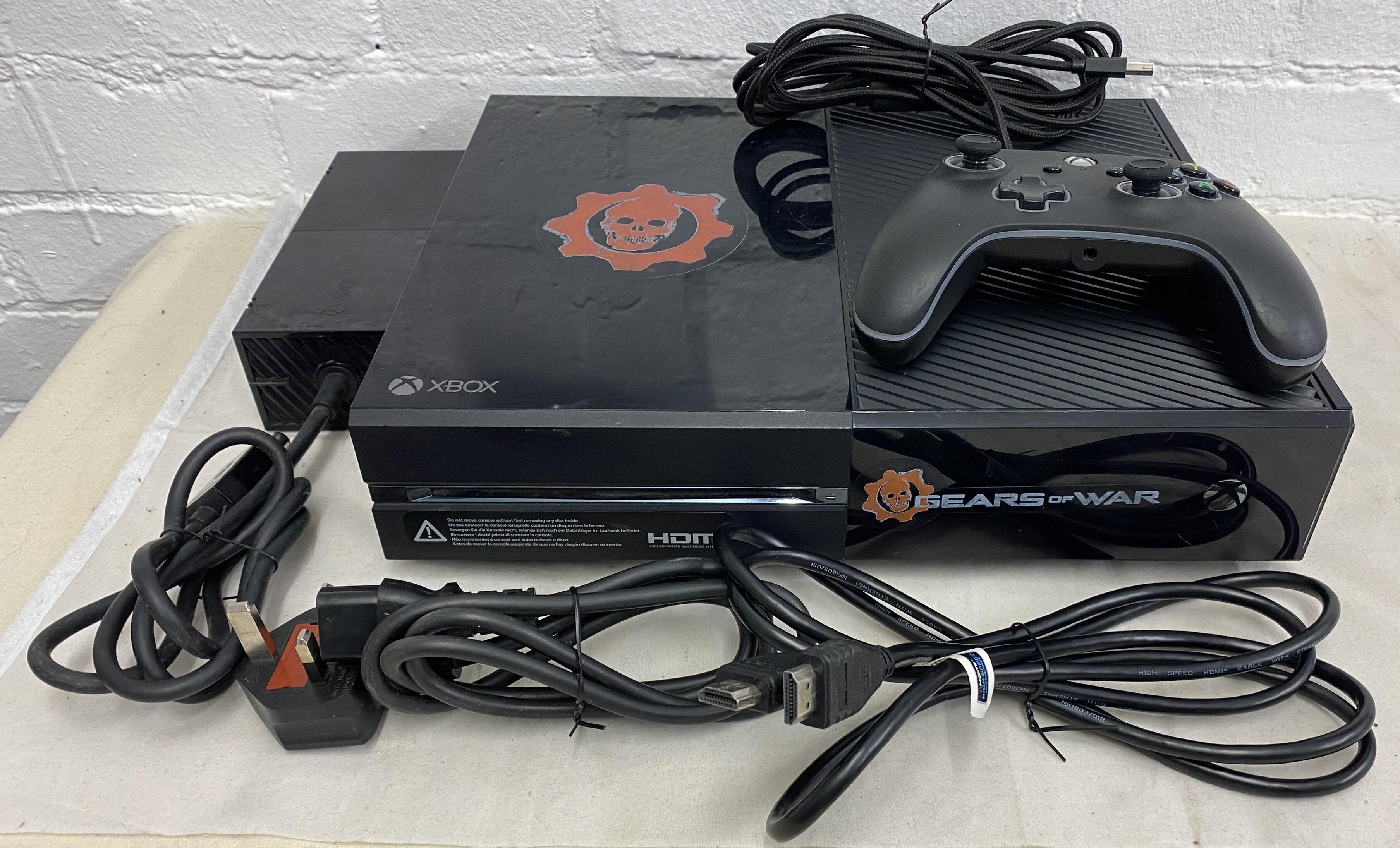 Xbox One 500GB Console with PowerA Wired Controller Fully Tested Bundle
