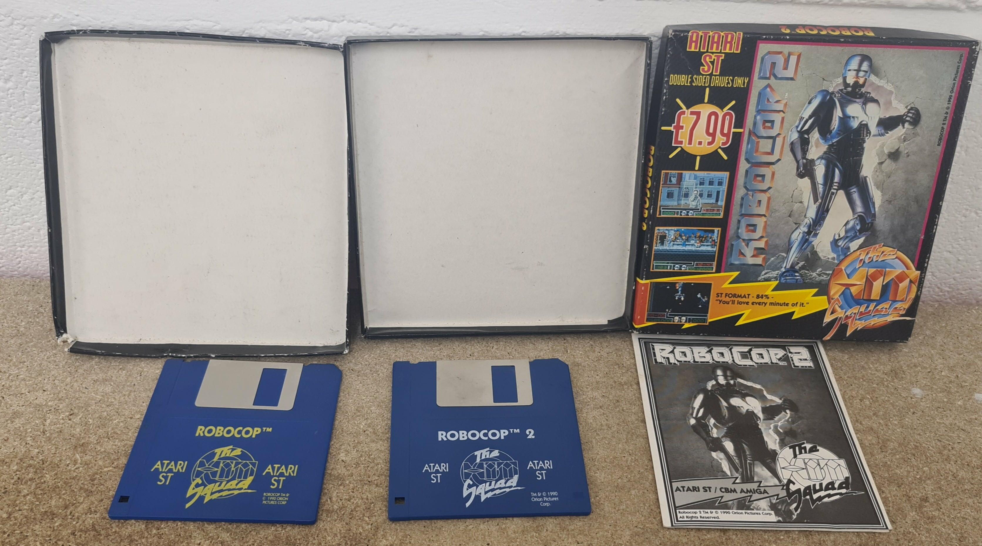 Robocop 1 & 2 Atari ST Game Bundle