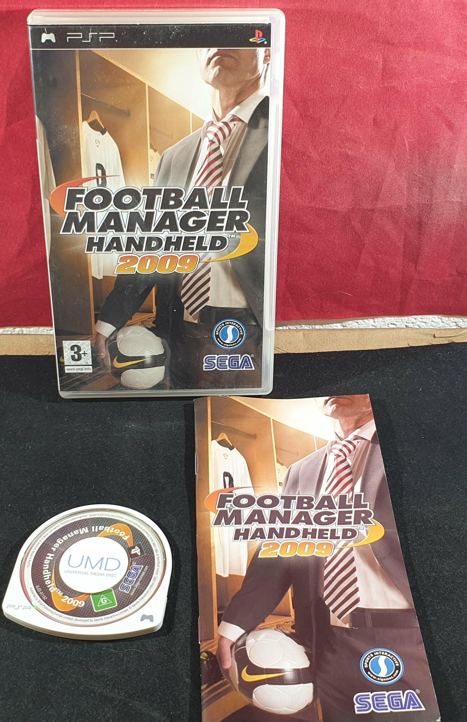 Football Manager Handheld 2009 Sony PSP Game